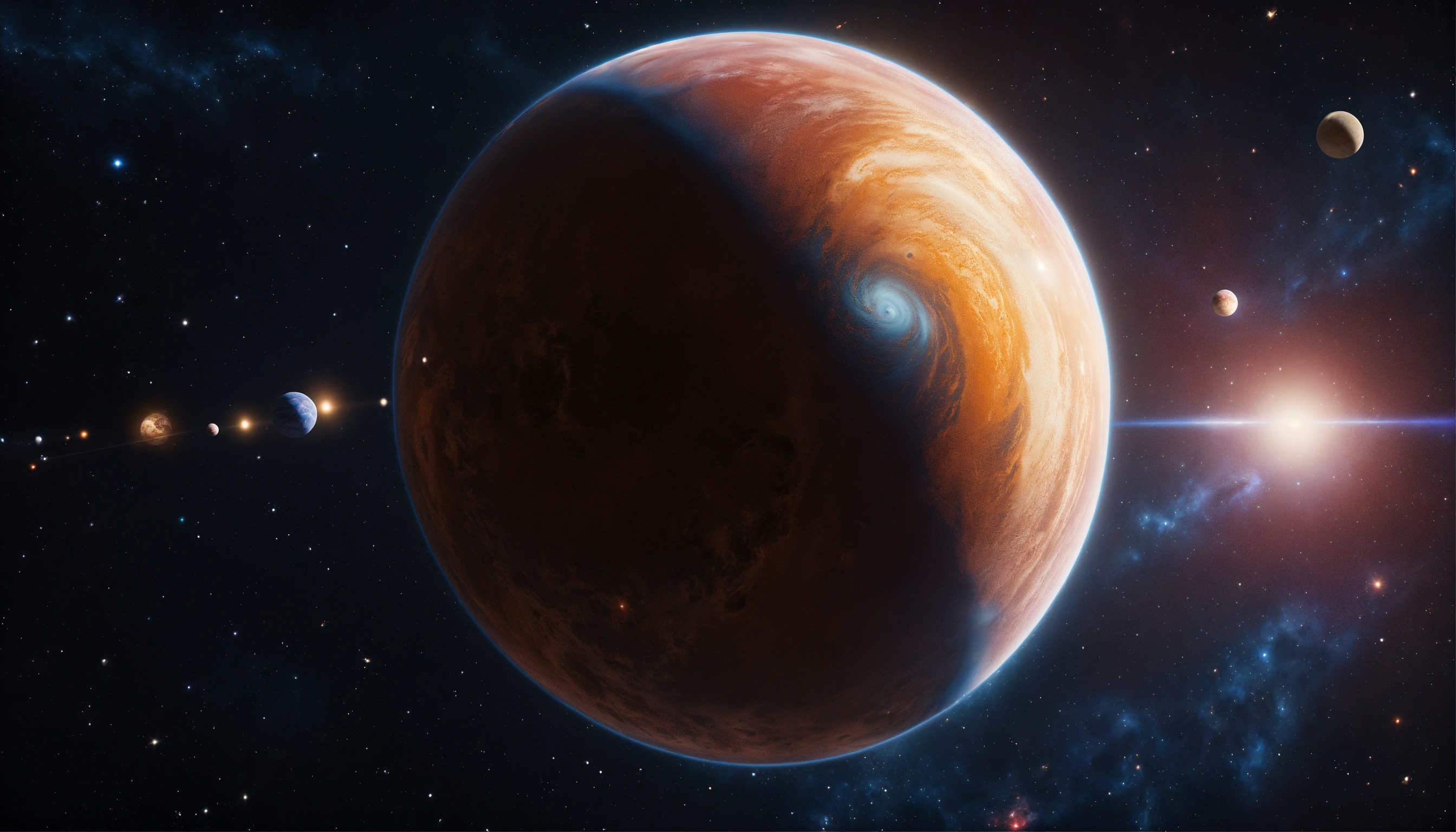 Lexica - Cosmos, floating universe, gas giants, harmonic universe,4k ...