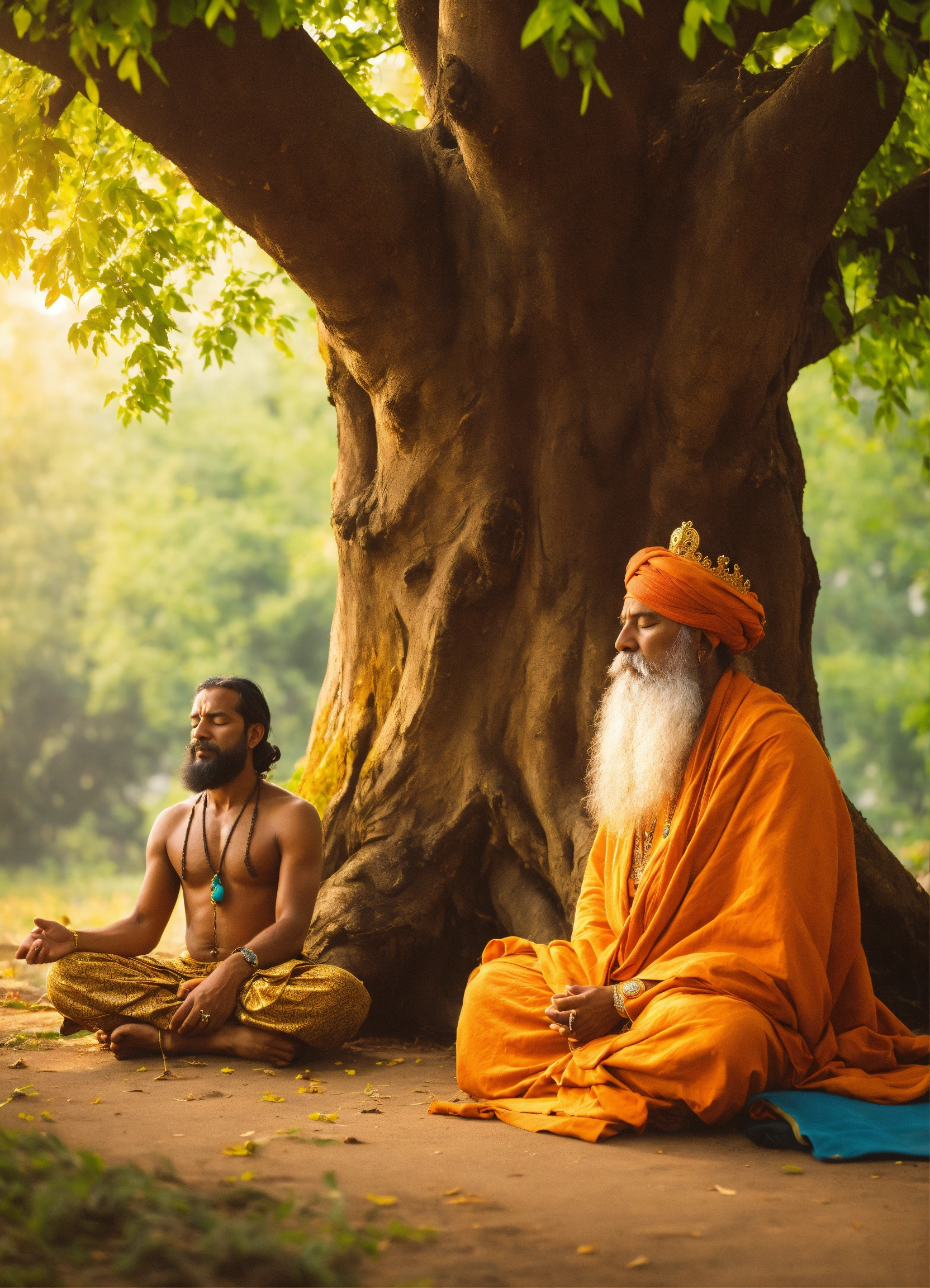 Lexica - A king has been sitting and sleeping under the tree, while one ...