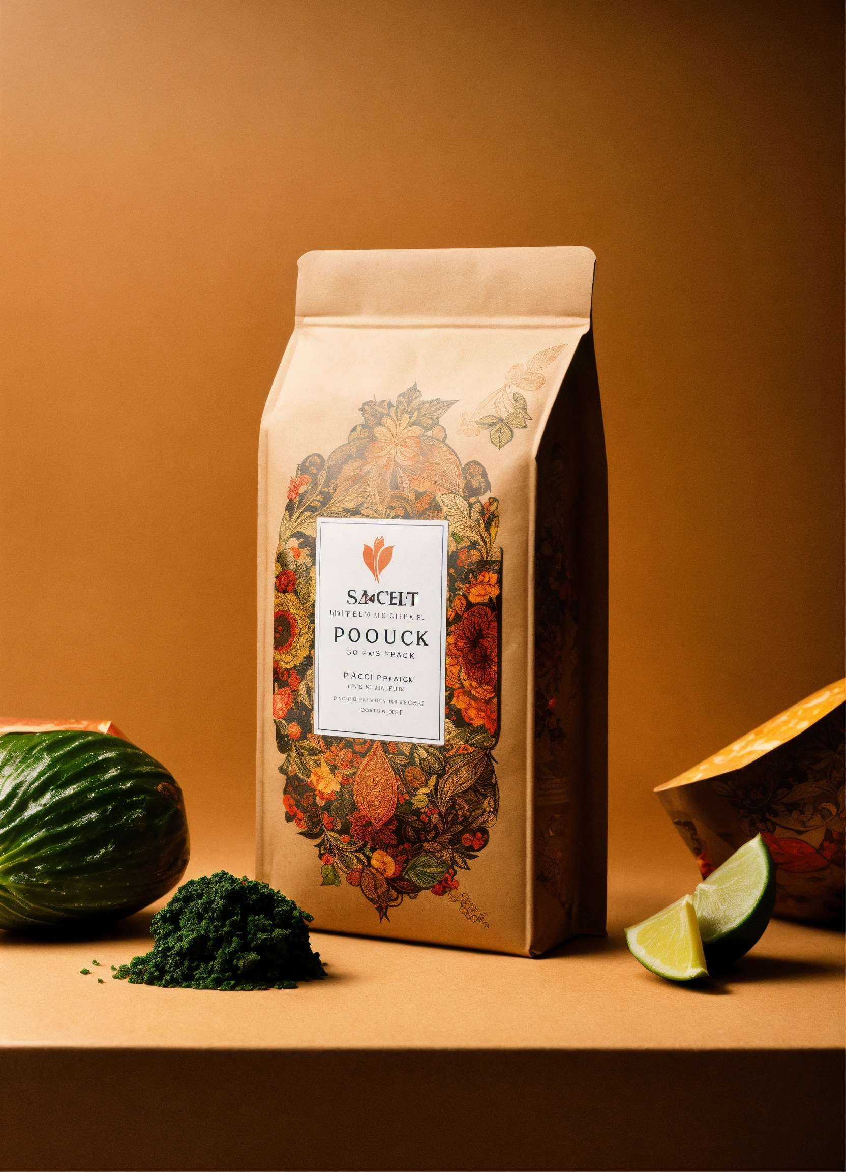 Lexica - A unique cardboard packaging design for sachet packs