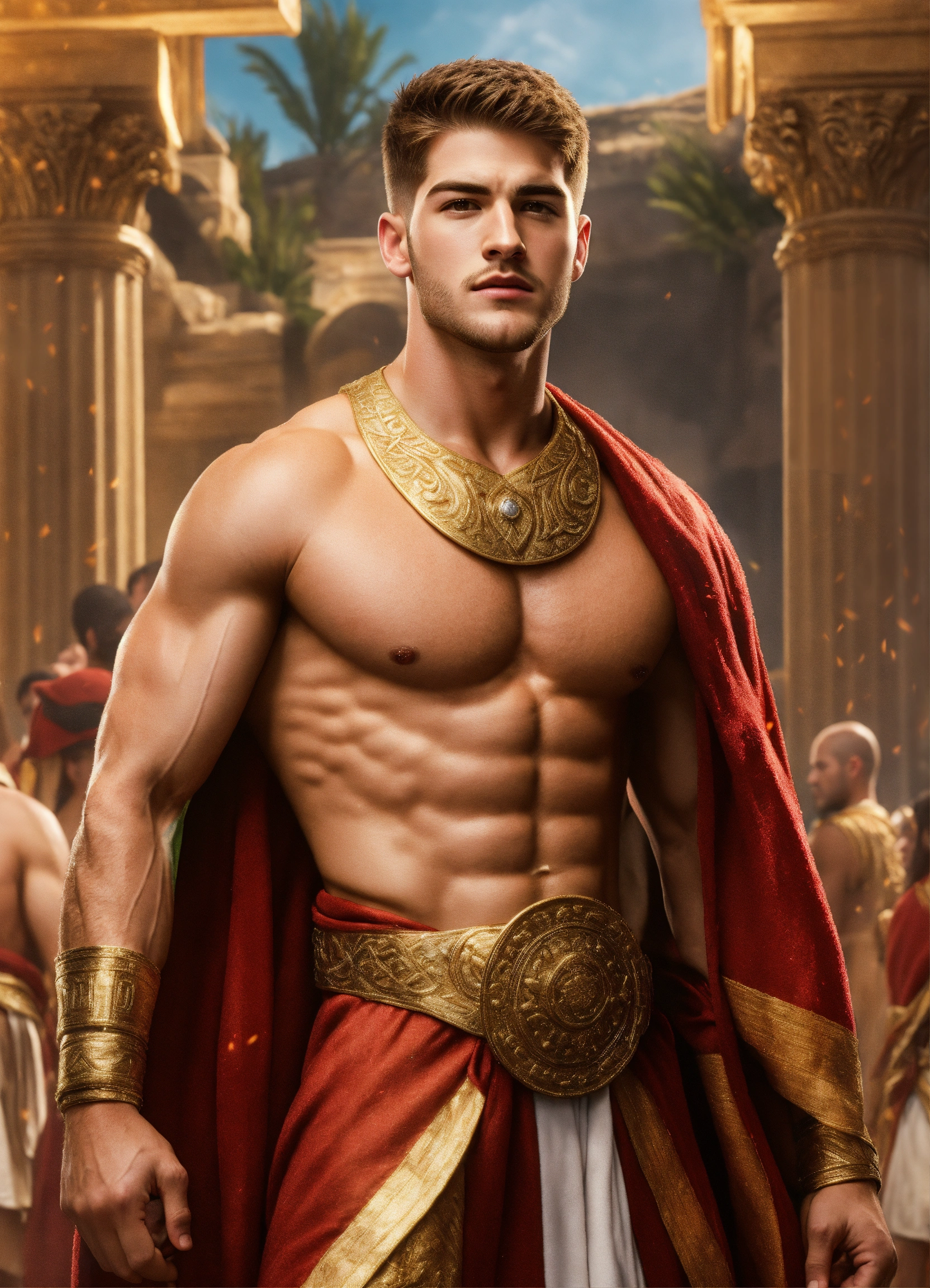 Lexica - Realistic photo of a masculine cody christian as an alpha ...