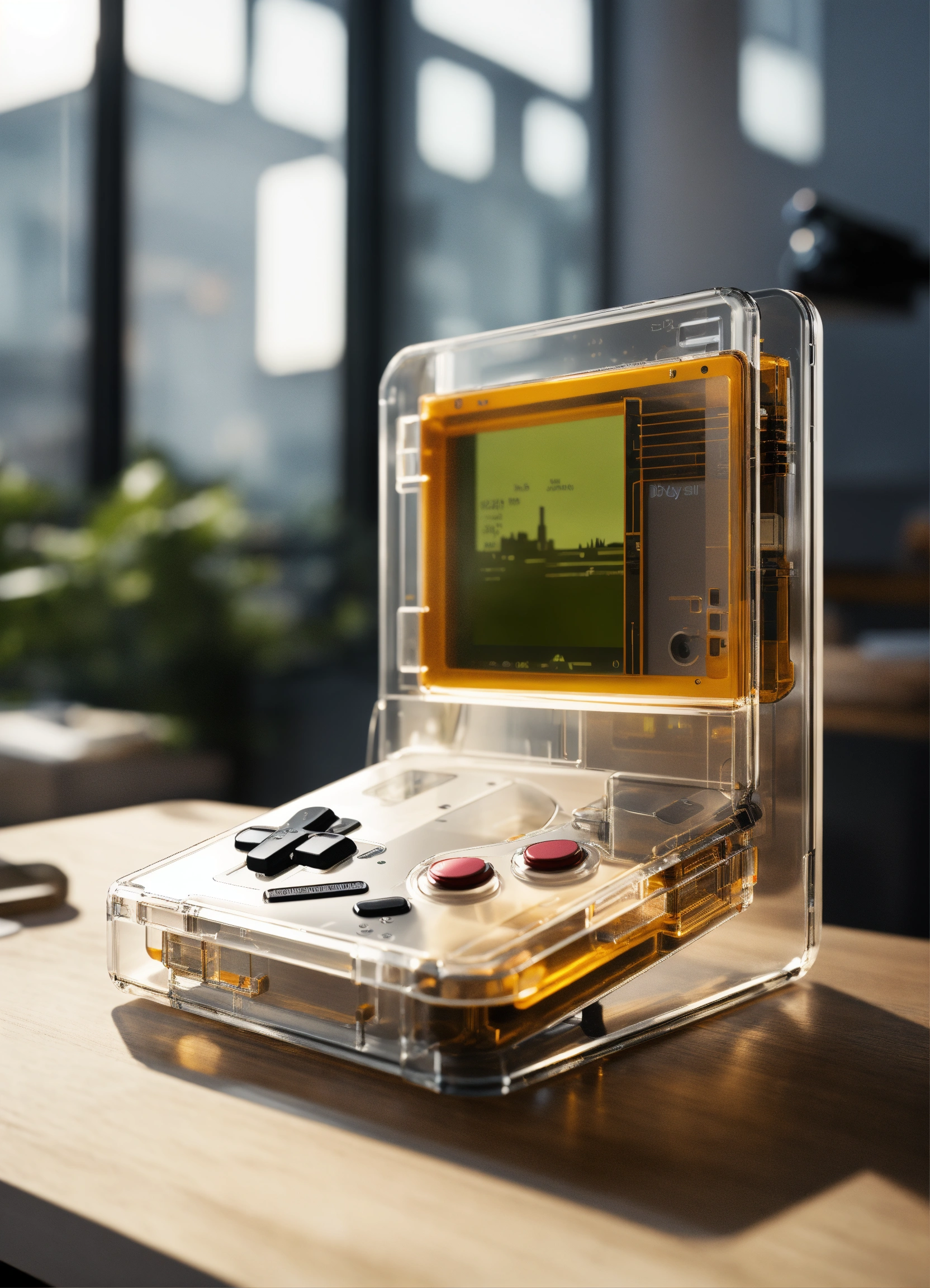 Lexica - A see through polycarbonate game boy designed by Dieter Rams ...