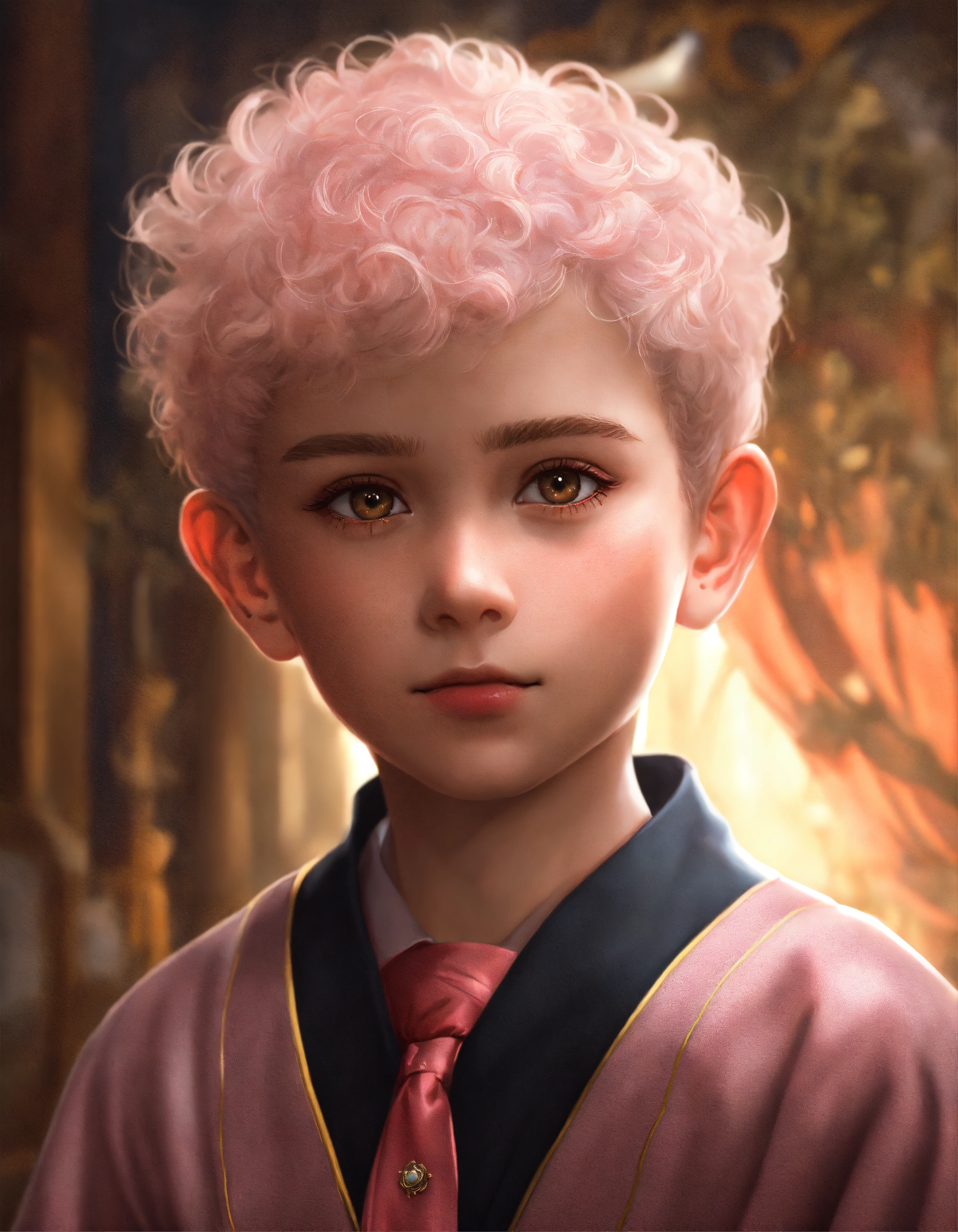 Lexica - An epic fantasy comic book style portrait painting of a young ...