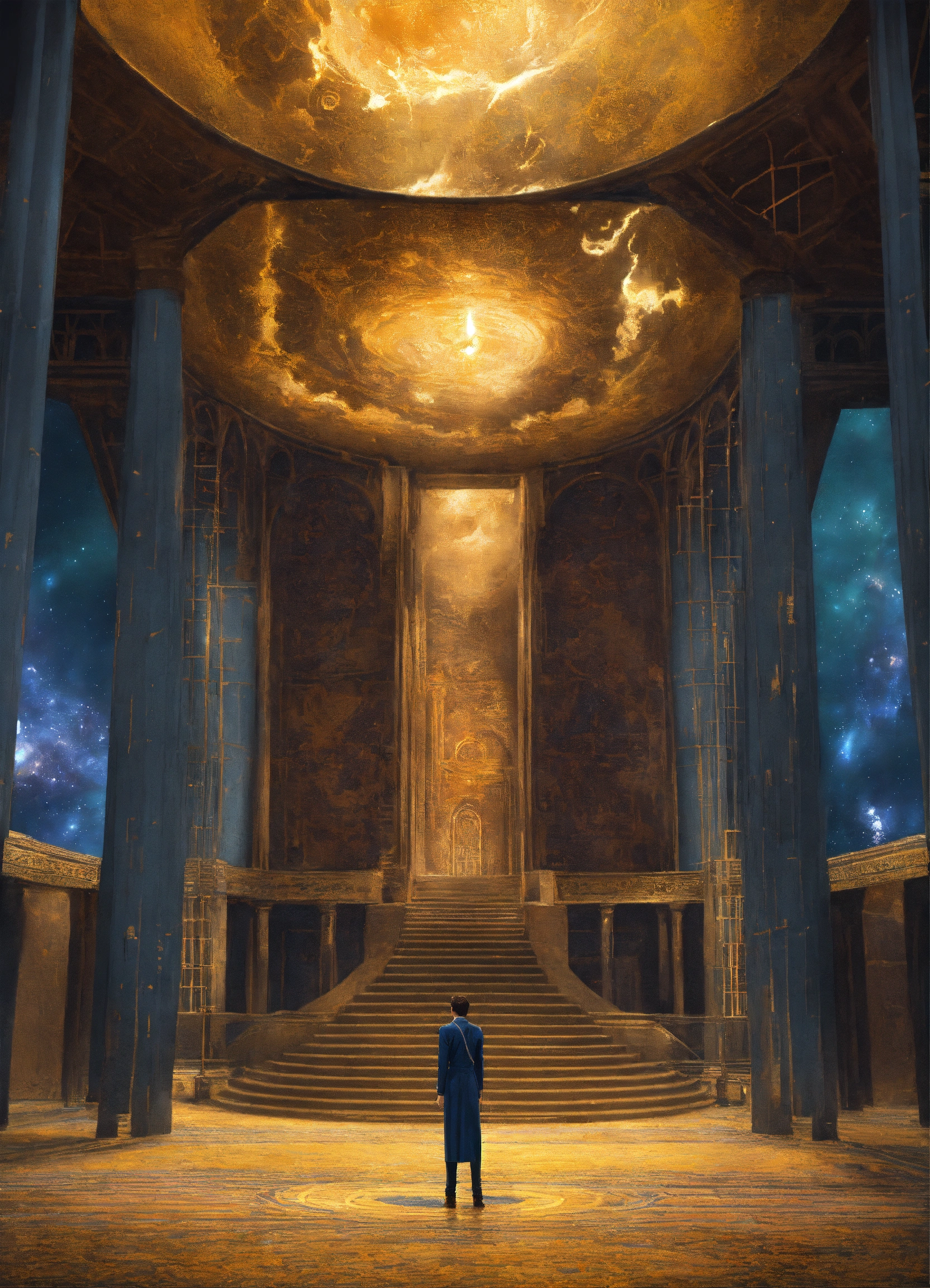 Lexica - The number three represented in the celestial vault