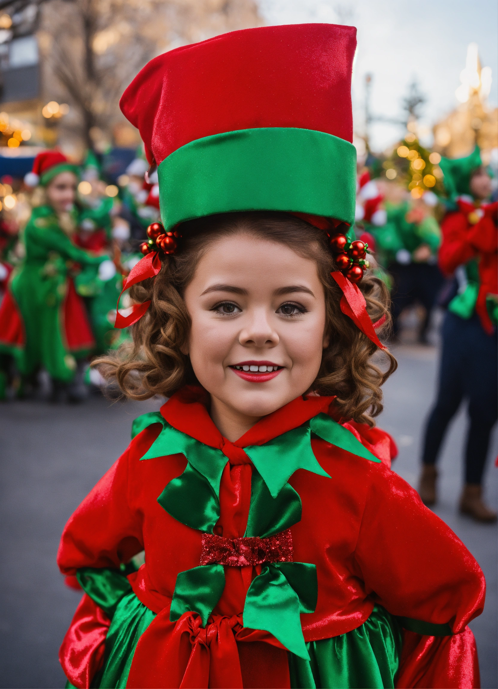 Lexica - Christmas parade characters costumes