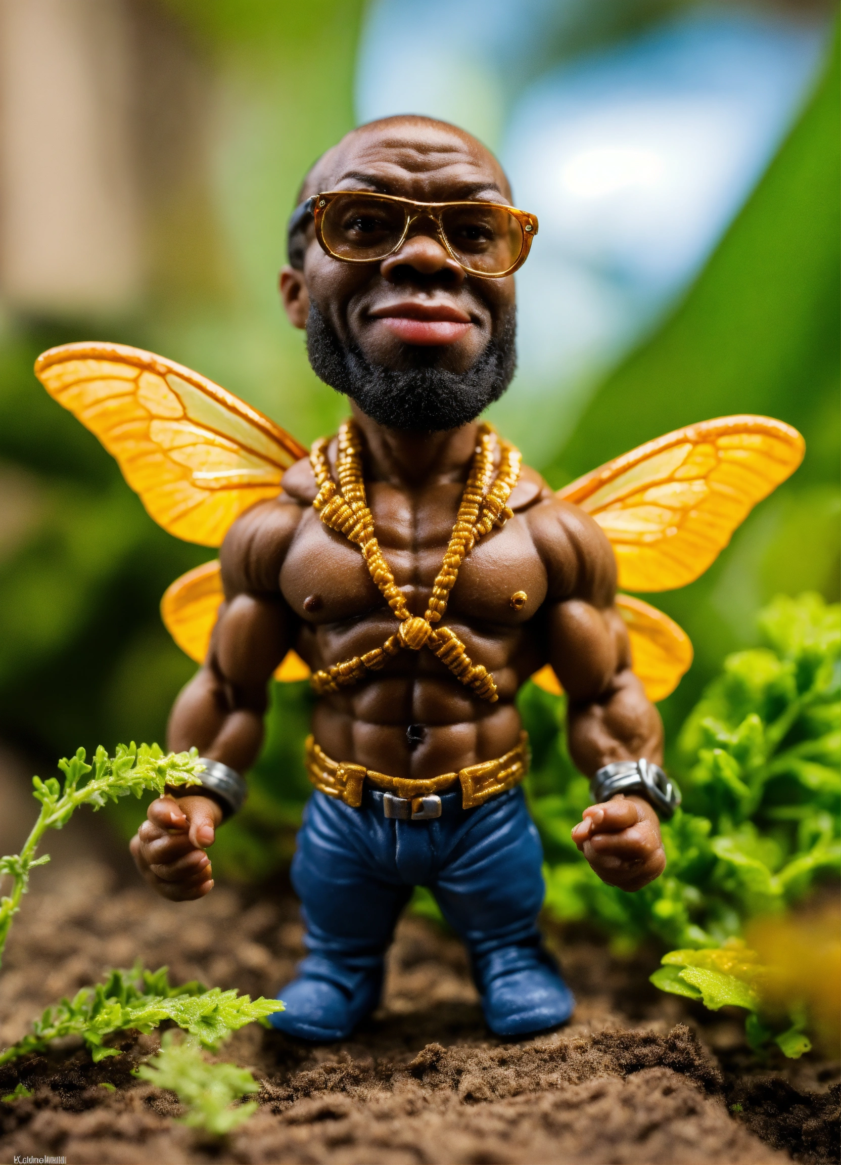 Lexica - 1 inch Bug size Shrunk tiny shrinking micro Rapper fairy toy ...