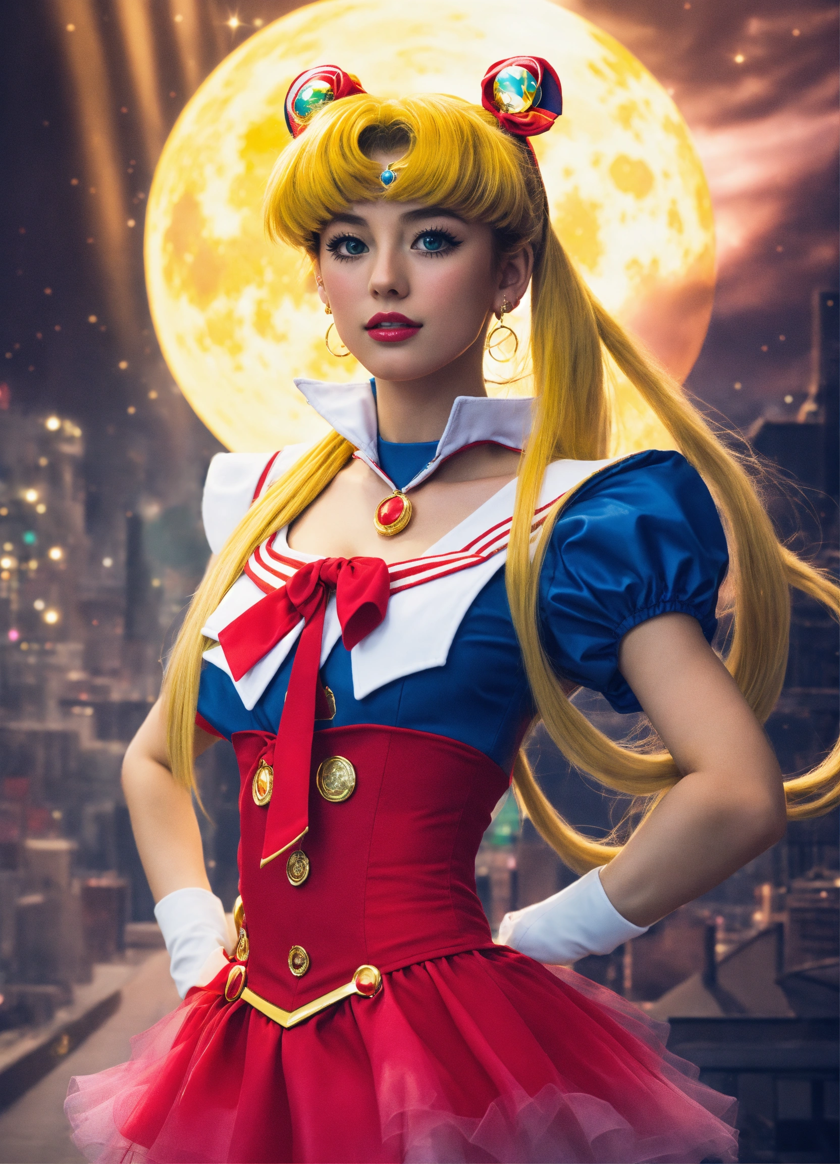 Lexica - Sailor moon as a real life