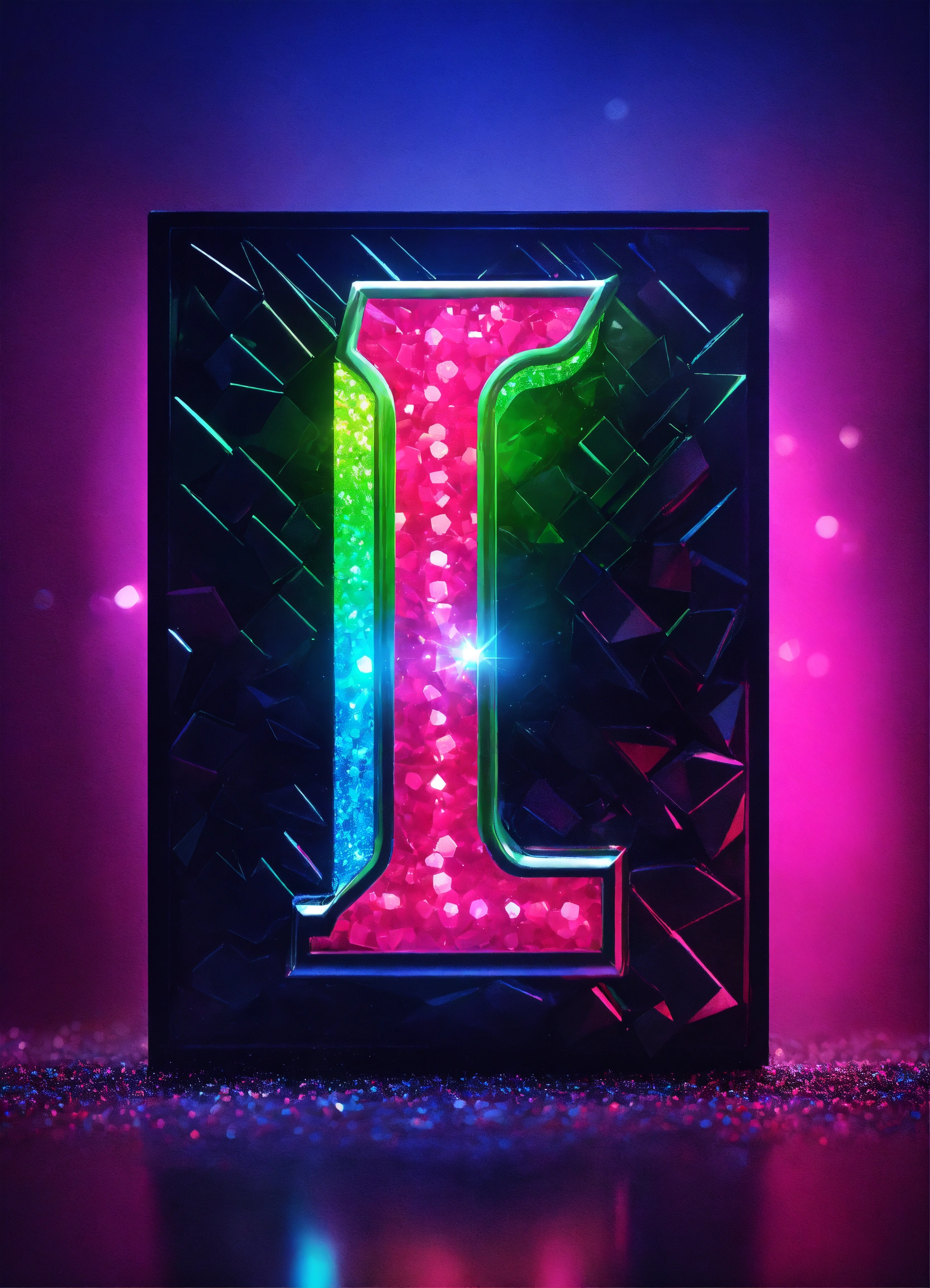 Lexica - Business logo with a vertical letters rectangle shaped iconic ...