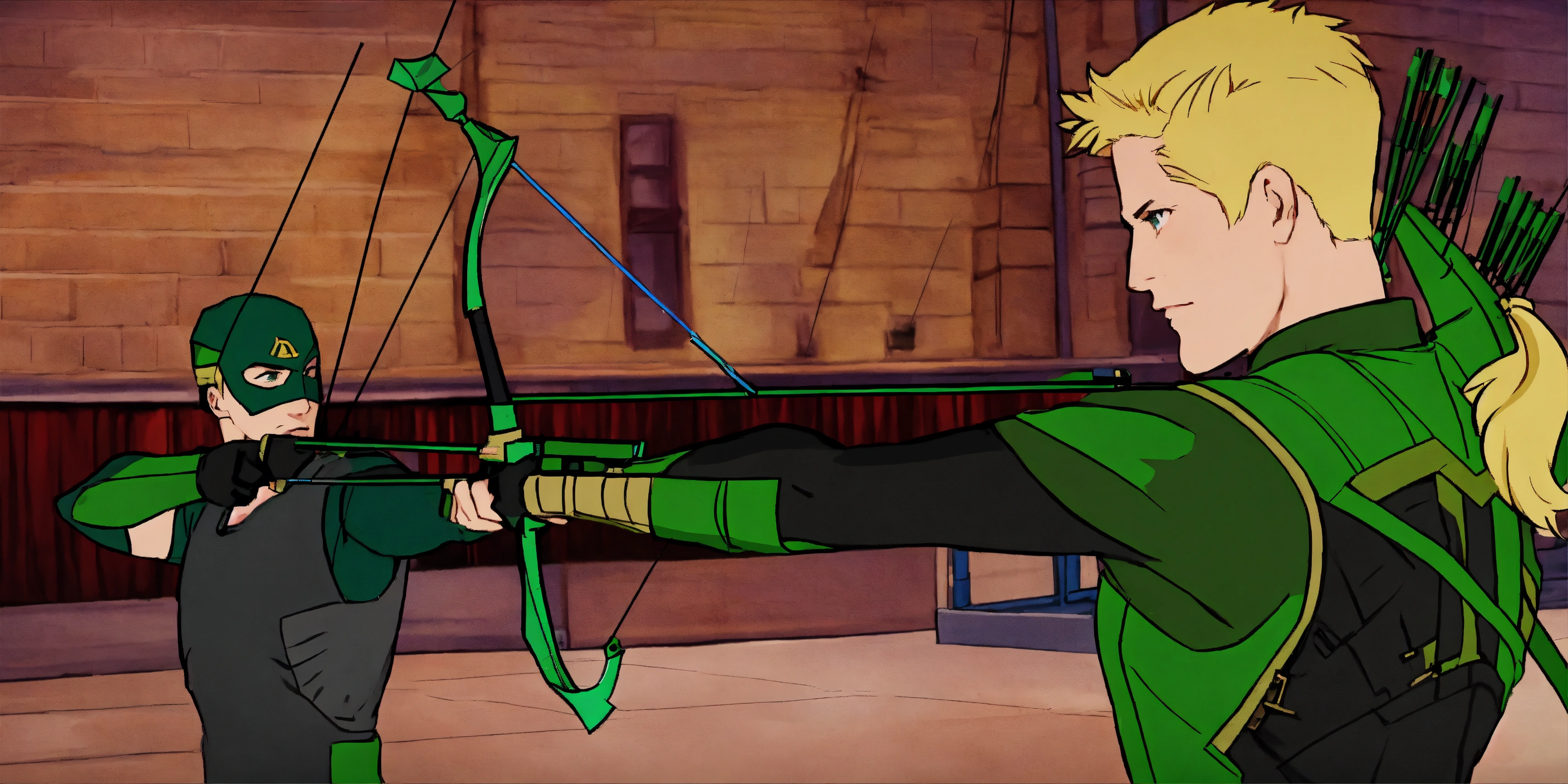Lexica - Hawkeye and Green Arrow have an Archery Competition