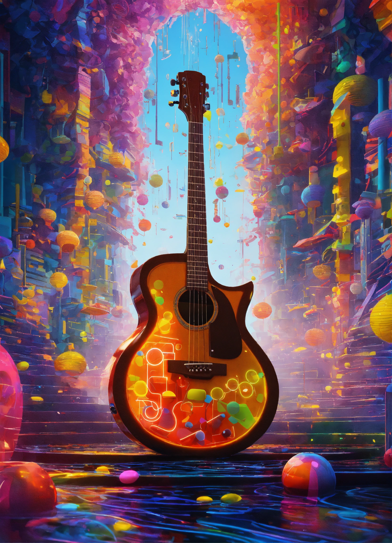 Lexica - A time-traveling wizard, guitar infused into a floating retro ...