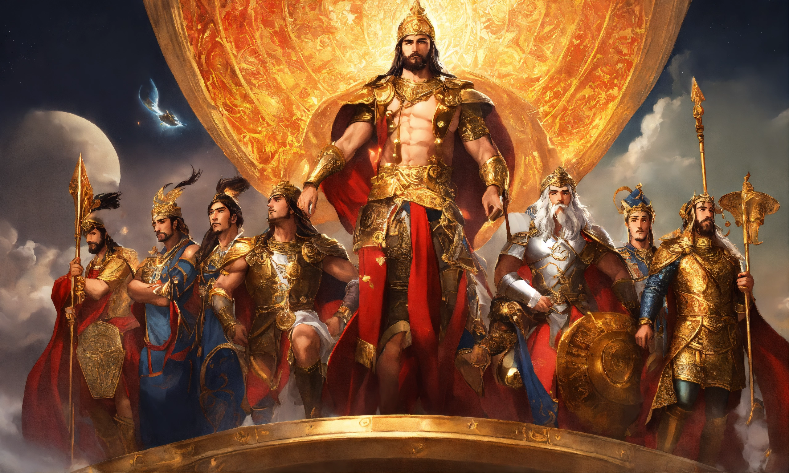 Lexica - The twelve great heroes gods