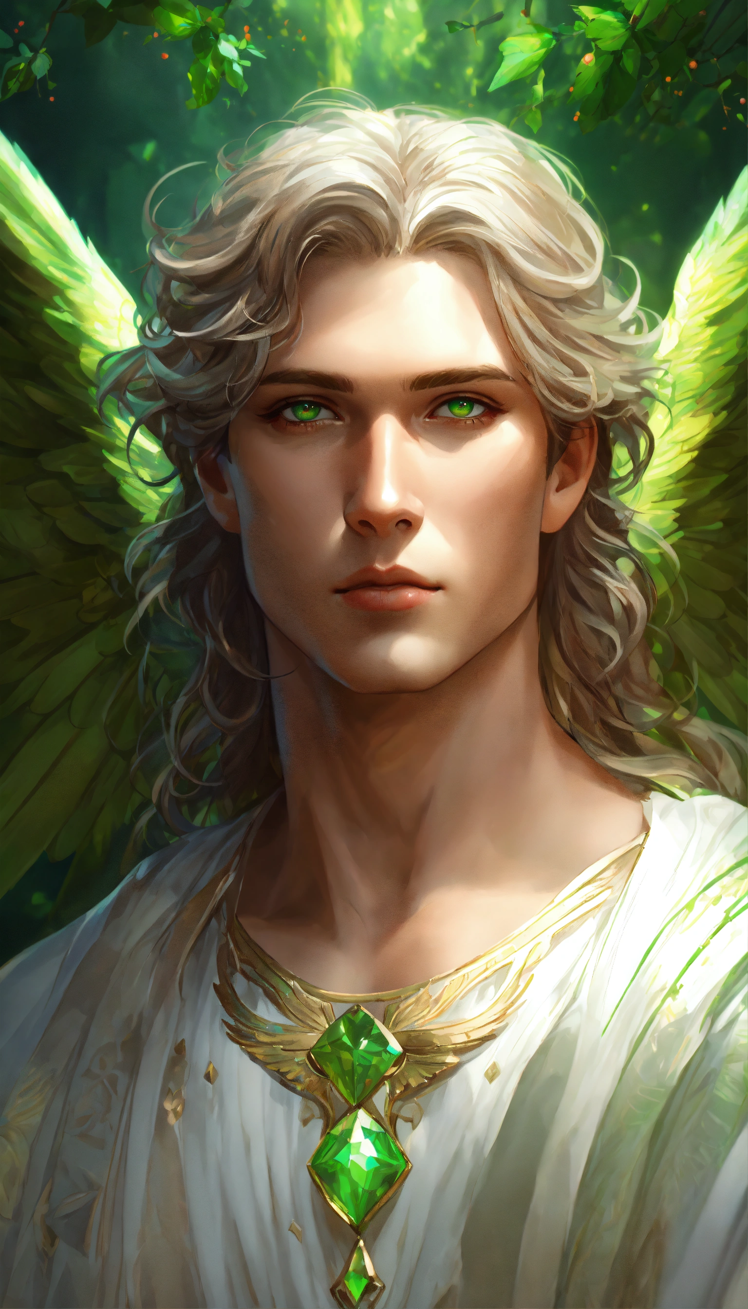 Lexica - Male angel, wings, intricate, headshot, highly detailed ...