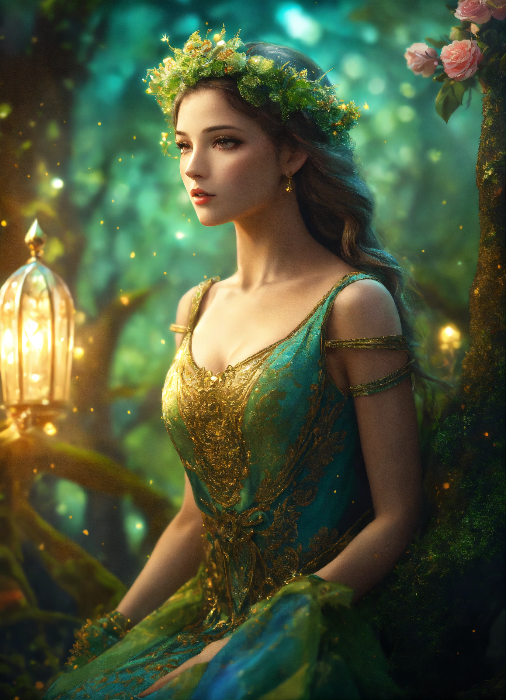Lexica - A breathtaking full body enchanted sprite in the most ...