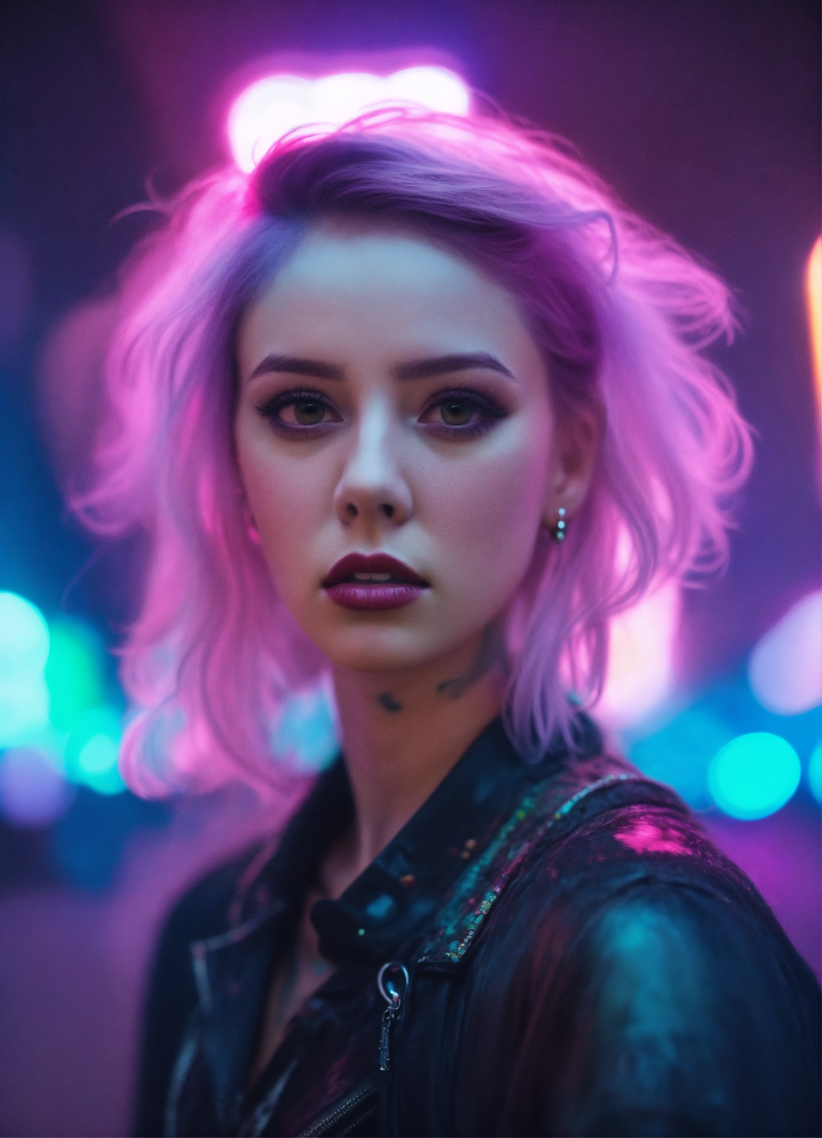 Lexica - I’m Photorealistic pastel Ghost portrait of A gothic grunge ...