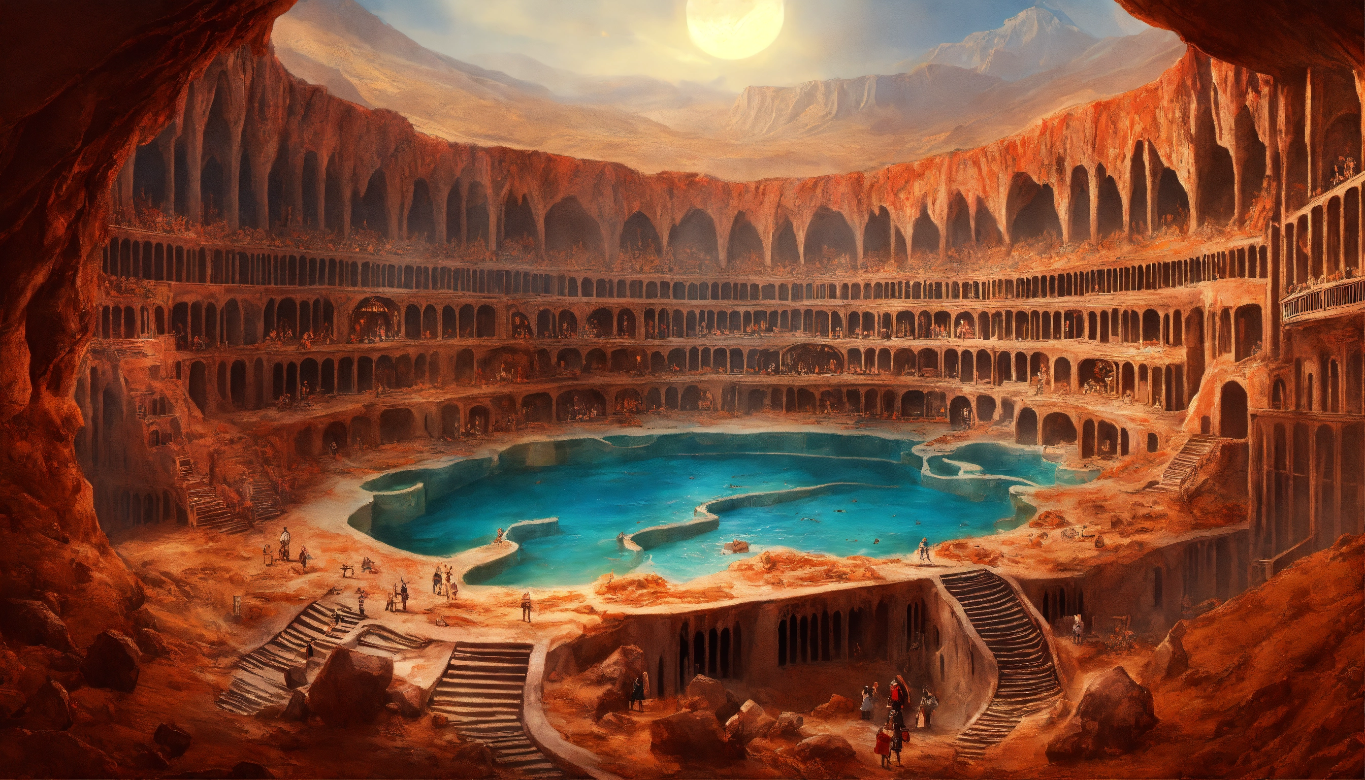 Lexica - 3 levels of hell, under earth, Hades, Gehenna and Tartarus ...