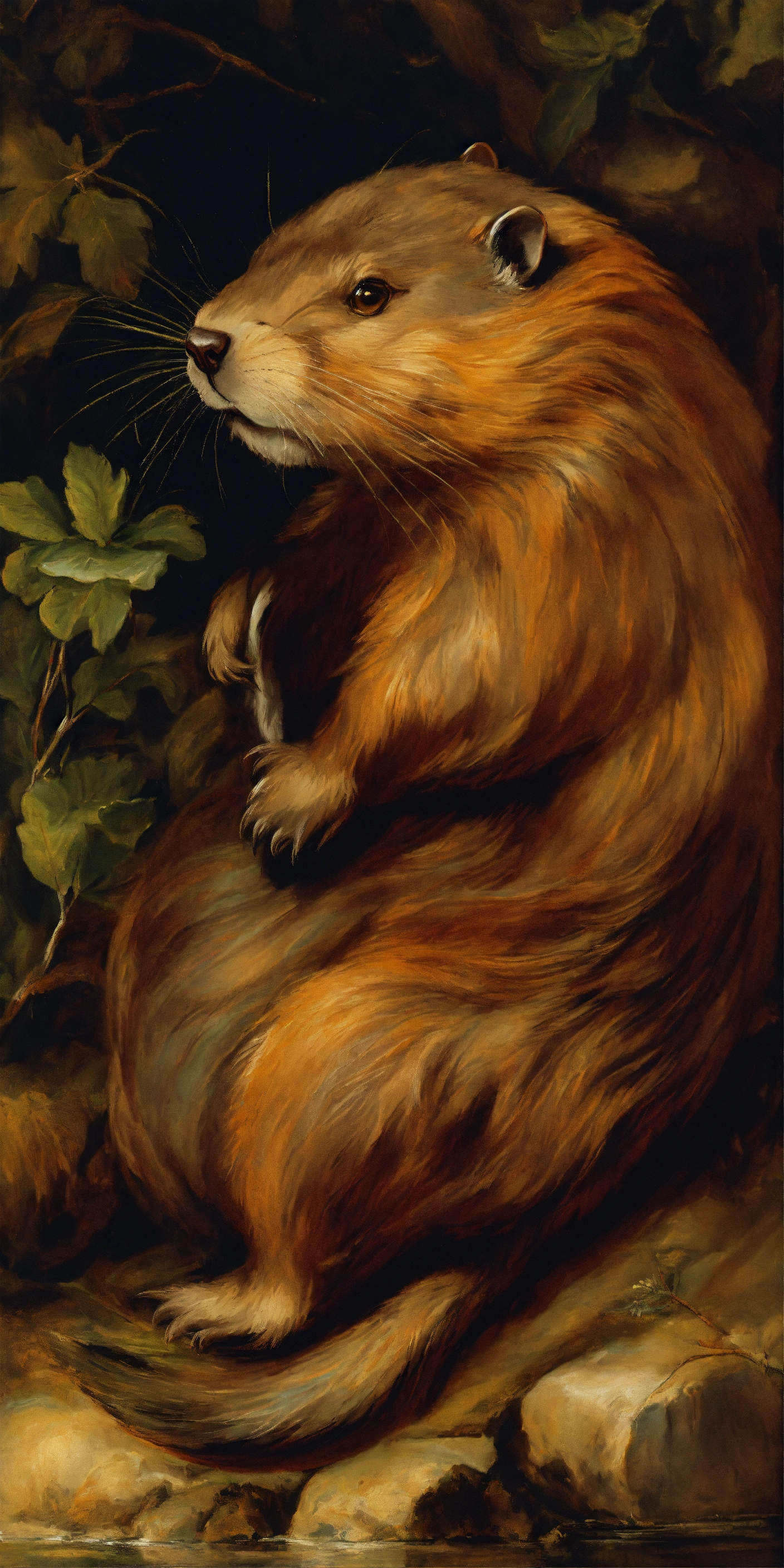 Lexica - A beaver by Peter Paul Rubens