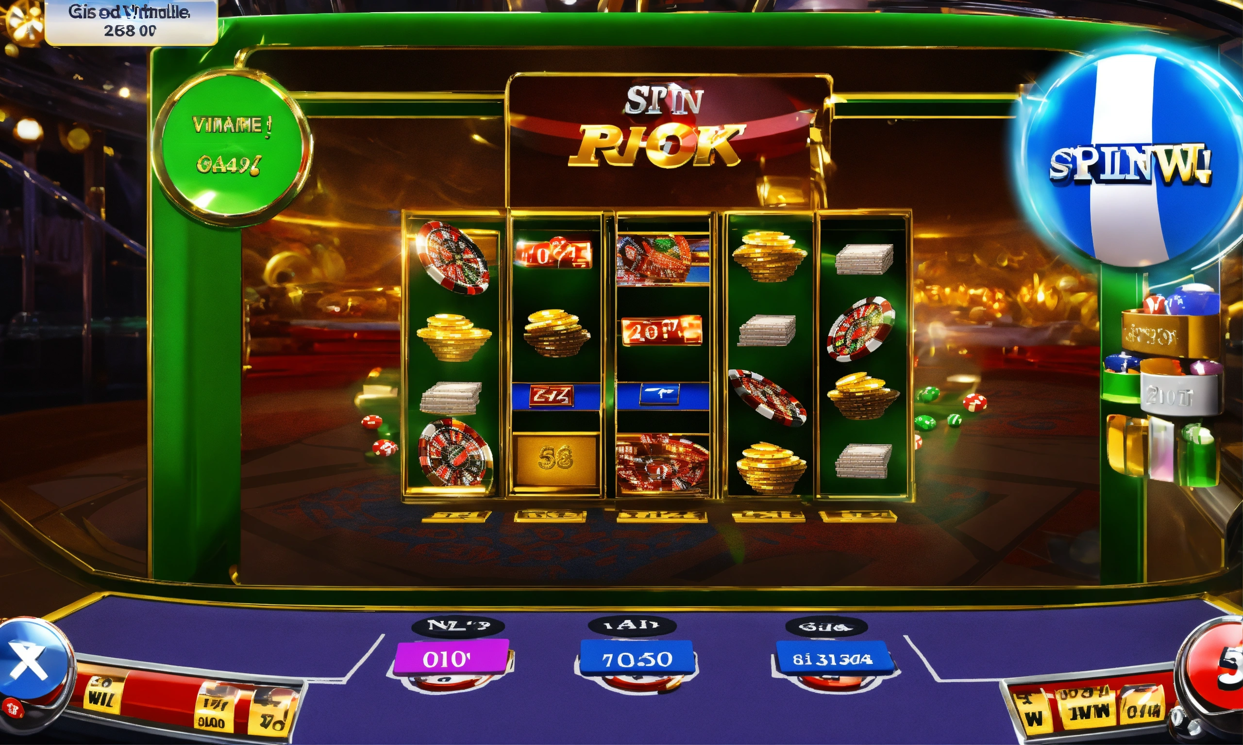 Lexica - Spin Win game. This is a virtual roulette.