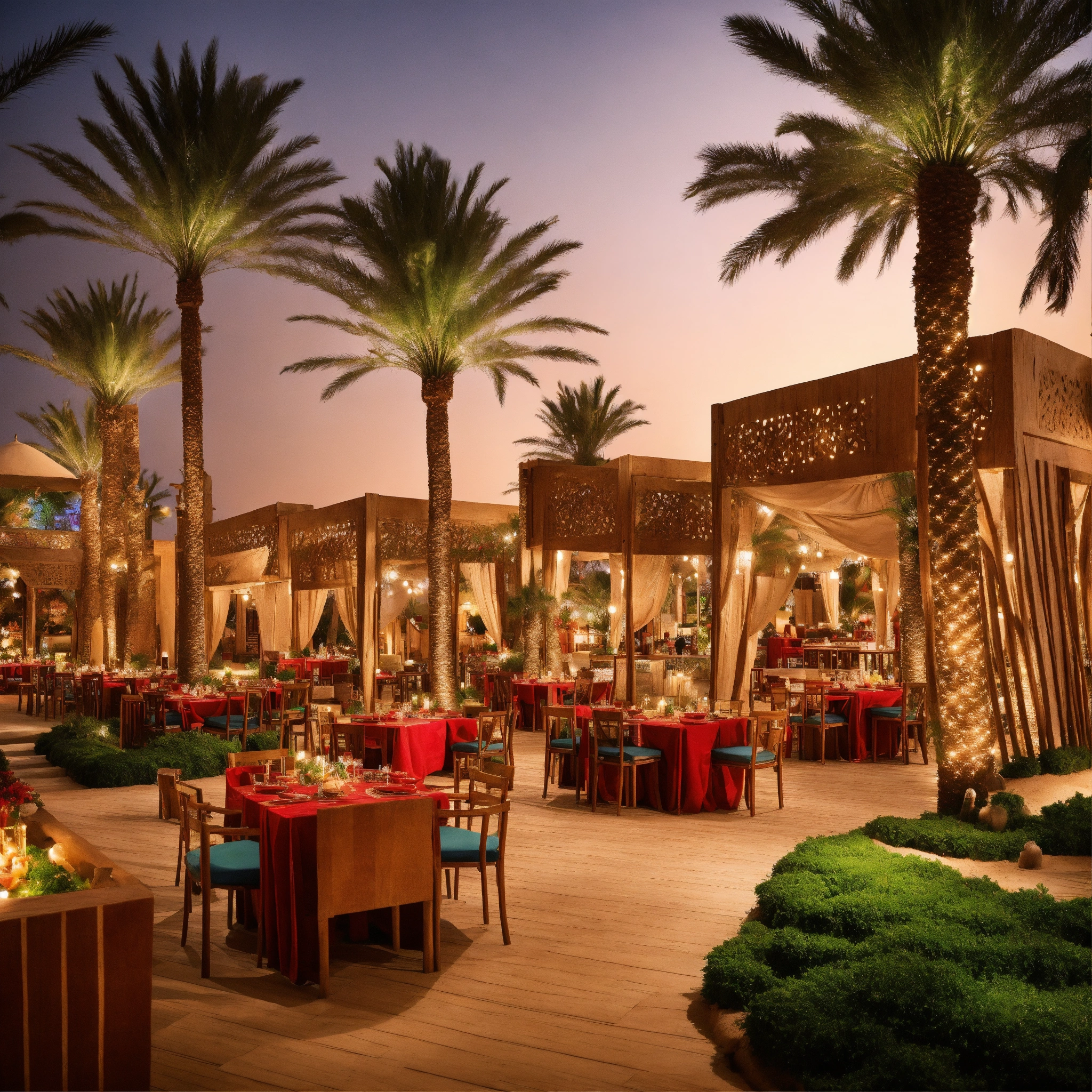 Lexica - Visualize a vibrant scene at the 'Taste of Bahrain' Food ...