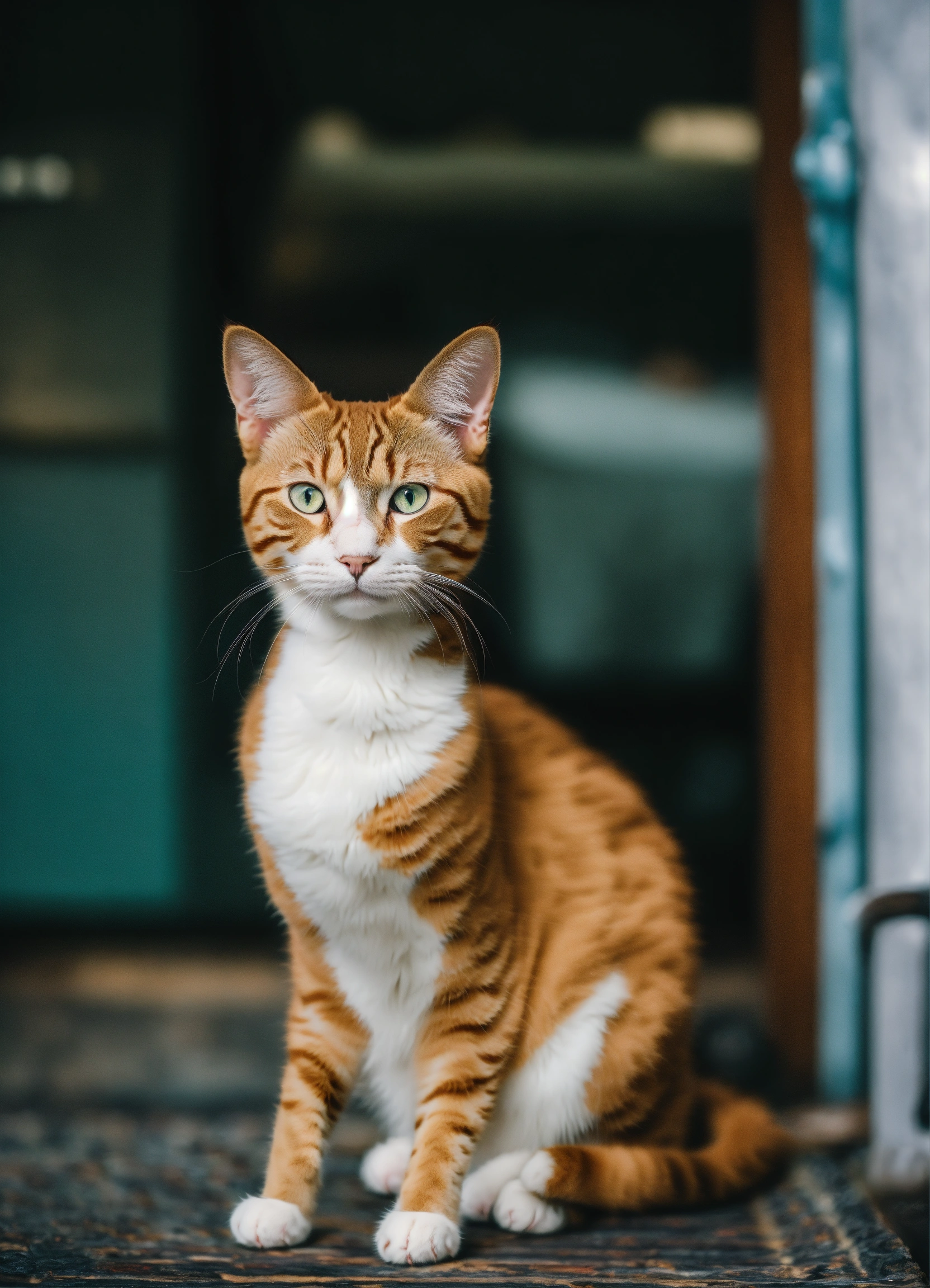 Lexica - Deformed cat with a really long neck