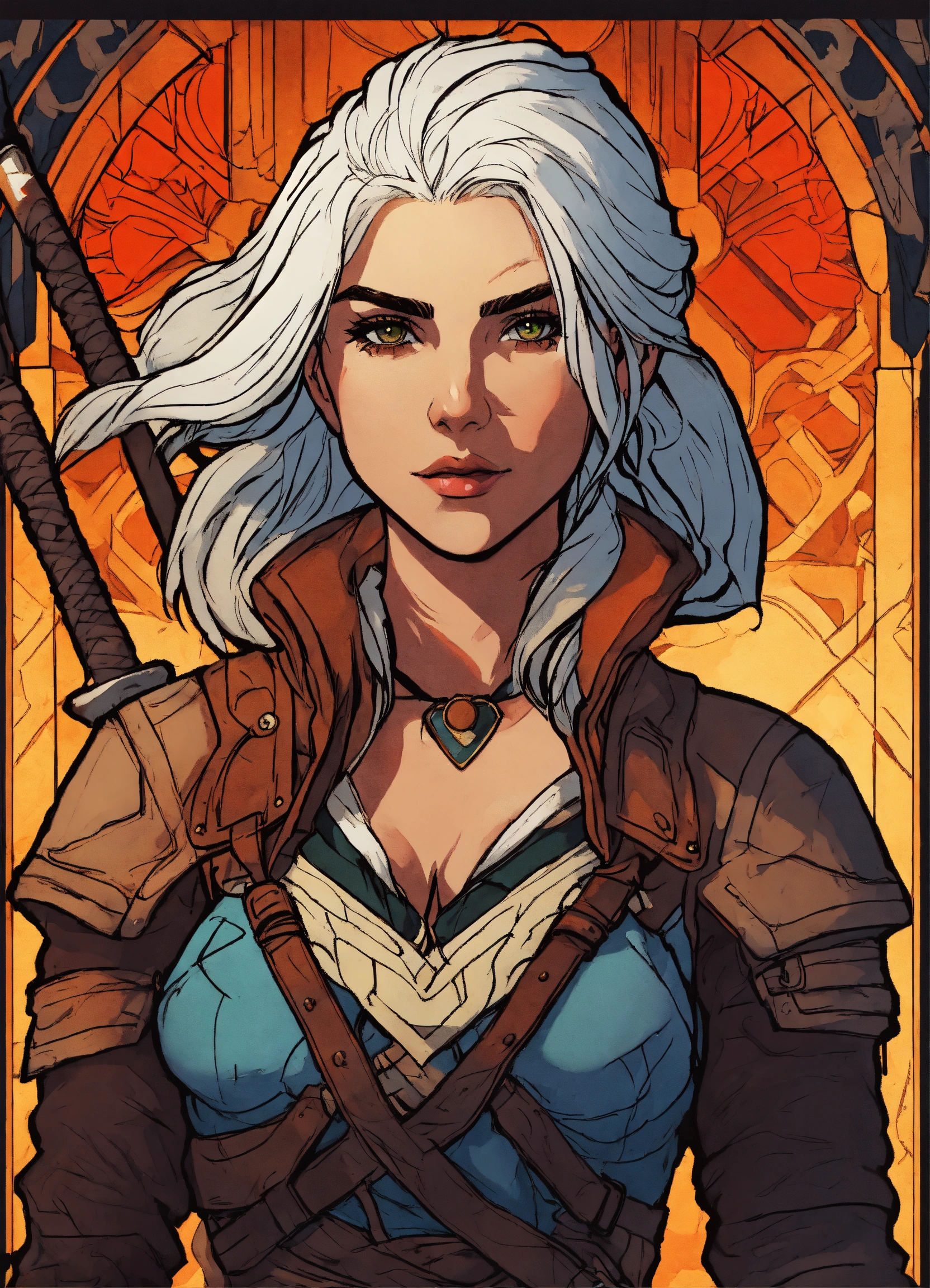 Lexica - Midshot, cel-shading style, centered image, ultra detailed ...