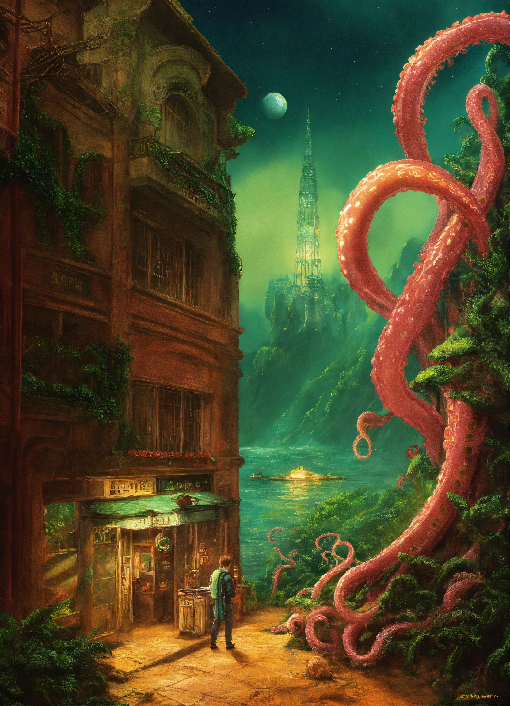 Lexica Alien Tentacles Novel Cover