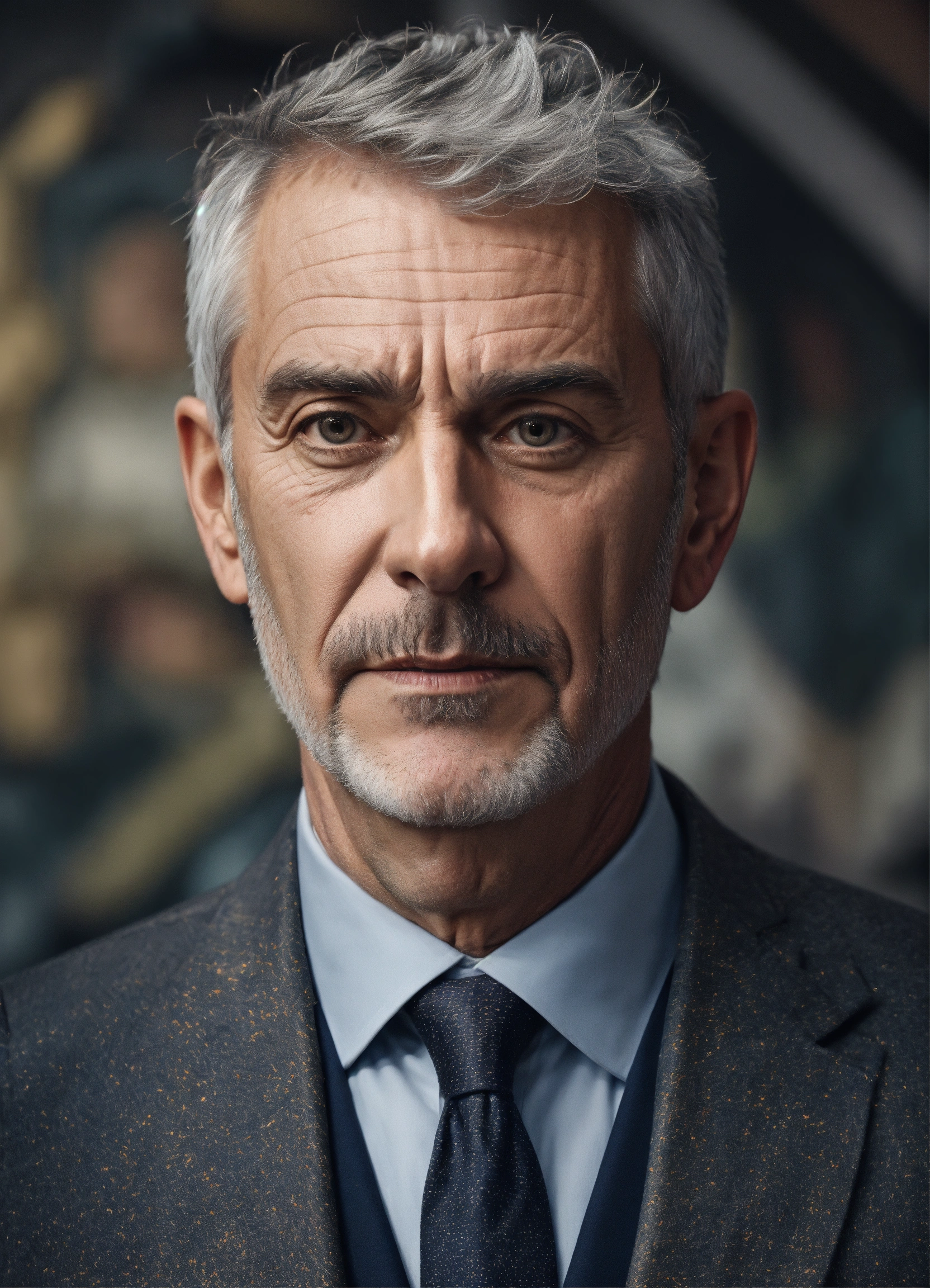 Lexica - A realistic photo of a thin 50-year-old french man, with ...