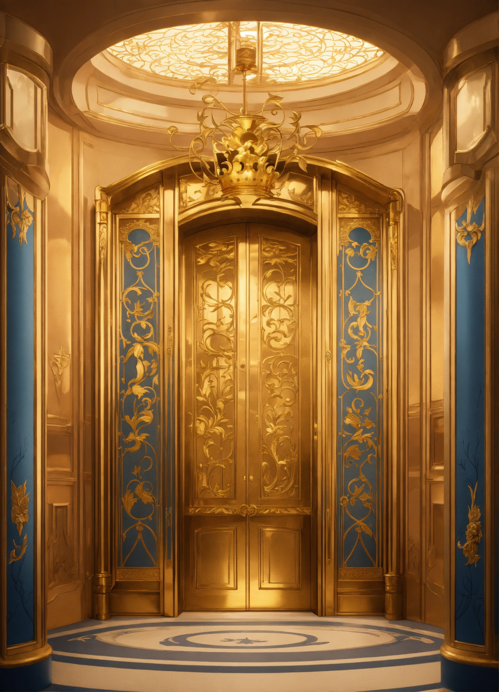 Lexica - Elevator arabesque animation king french mocking bird chateau ...