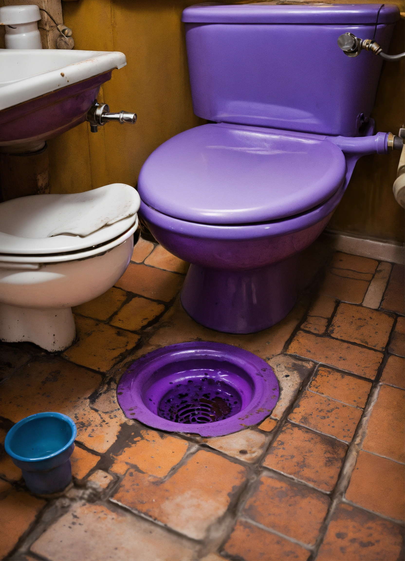 Lexica - Purple color plumber drain clog service