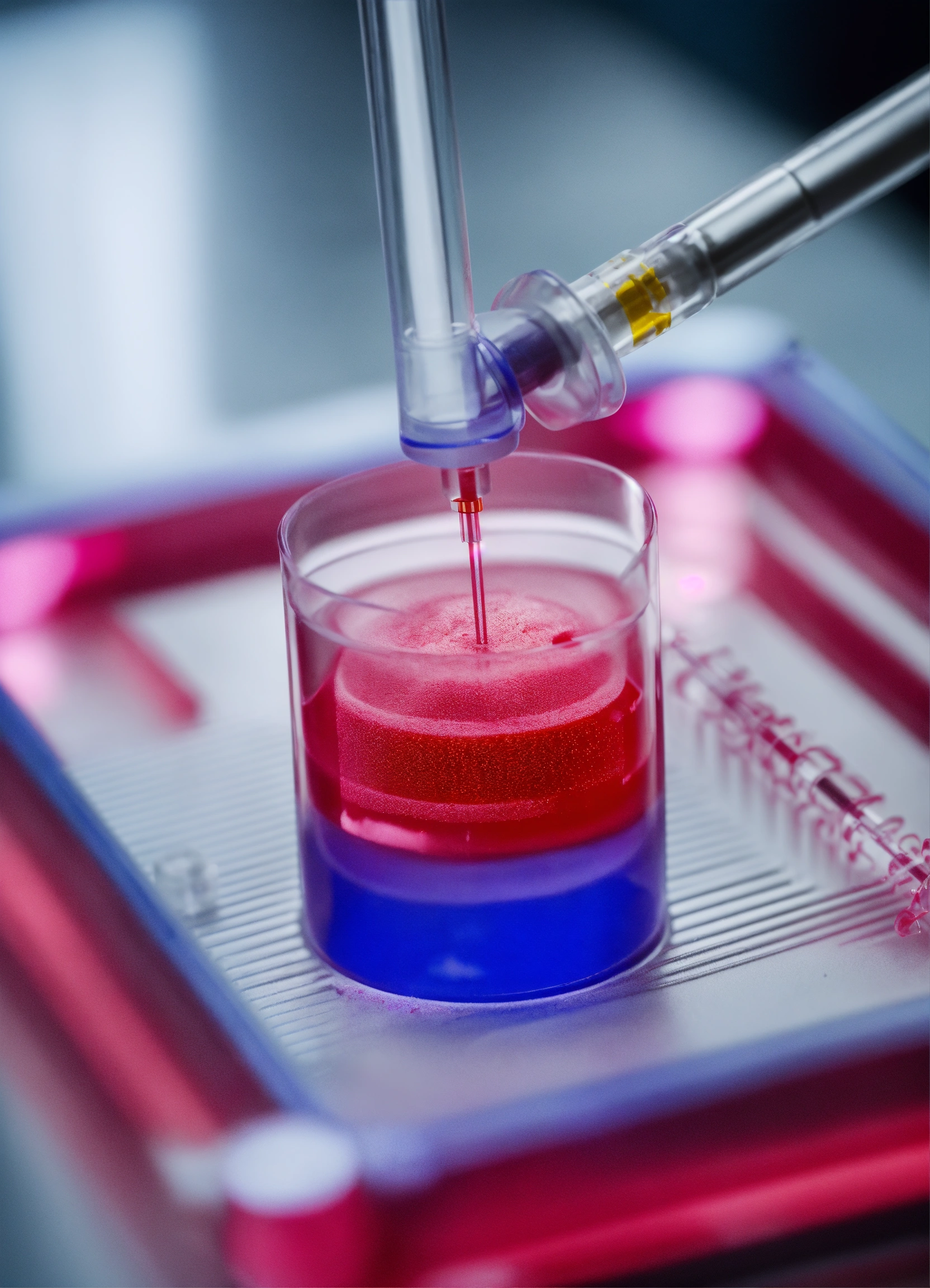 Lexica - 3d bioprinting of single fine channles in white mass with ...