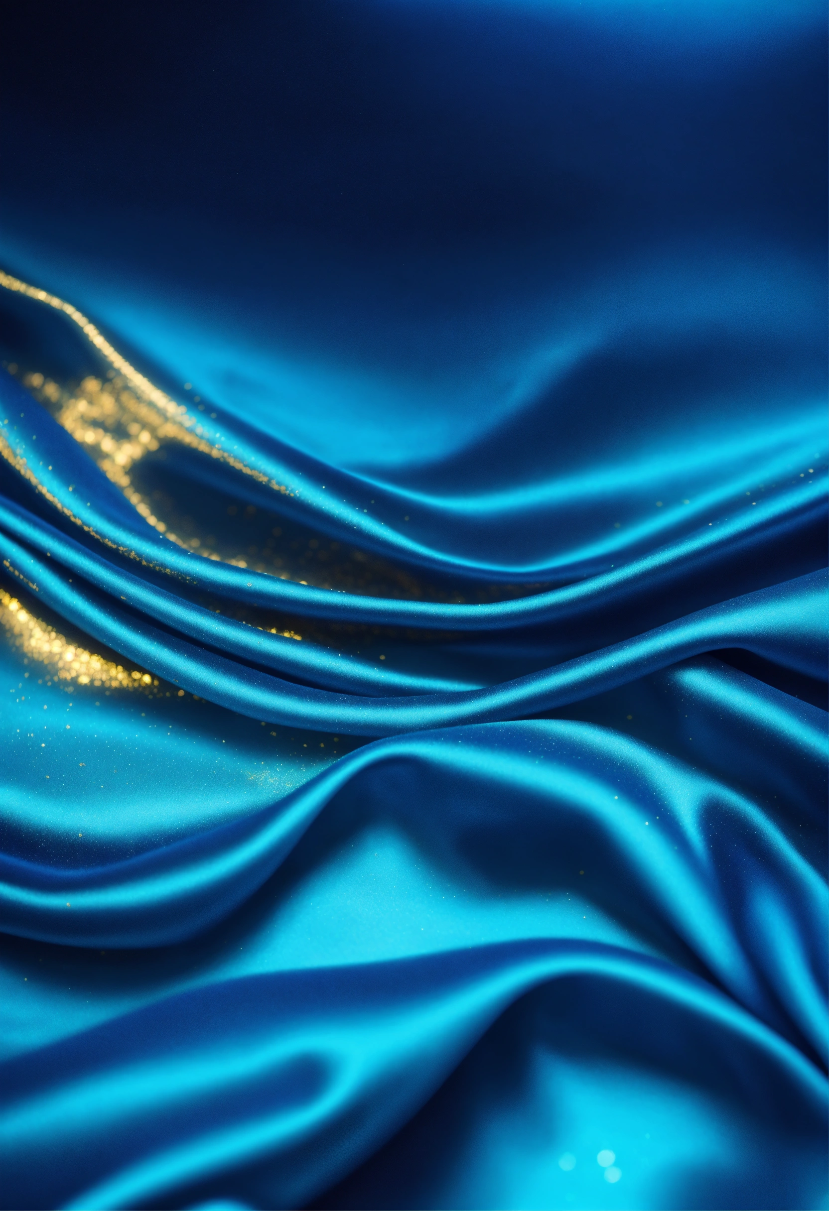 Lexica - Luxury blue silk background, minimum ripple, add gold ...