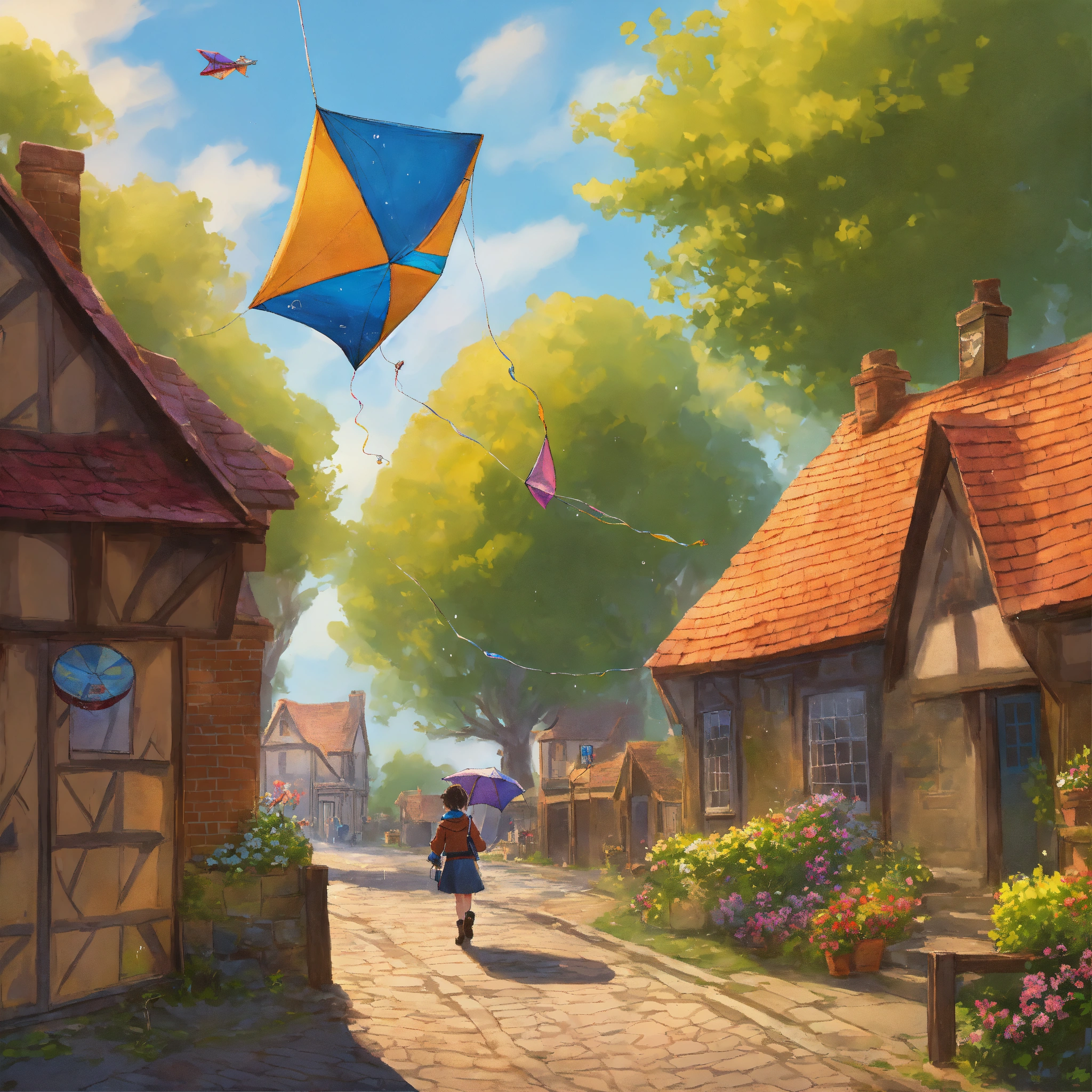 Lexica - In the heart of Drizzlewood, the days of endless rain were ...