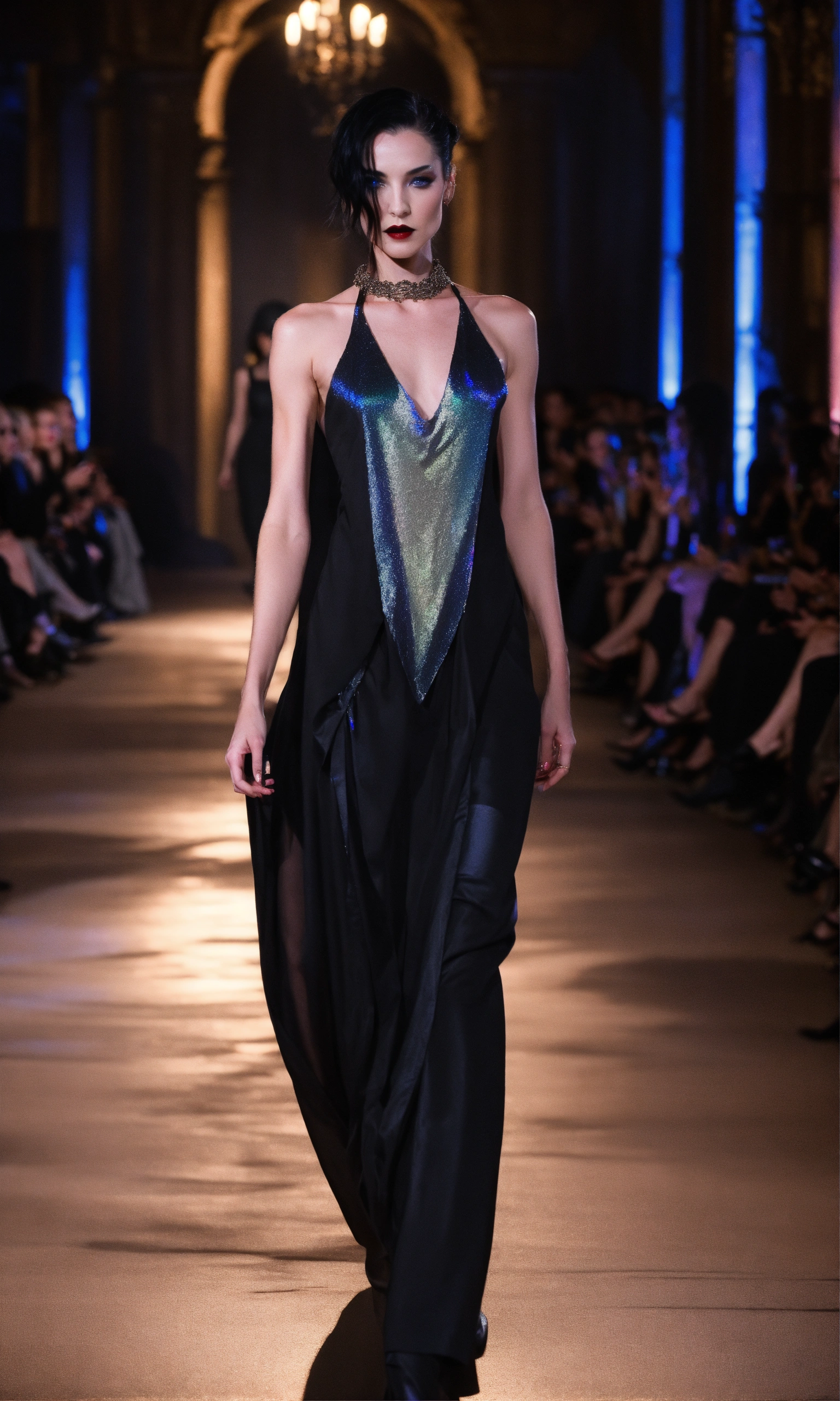 Lexica - Lothlorien androgynous royal vampire walking runway during ...