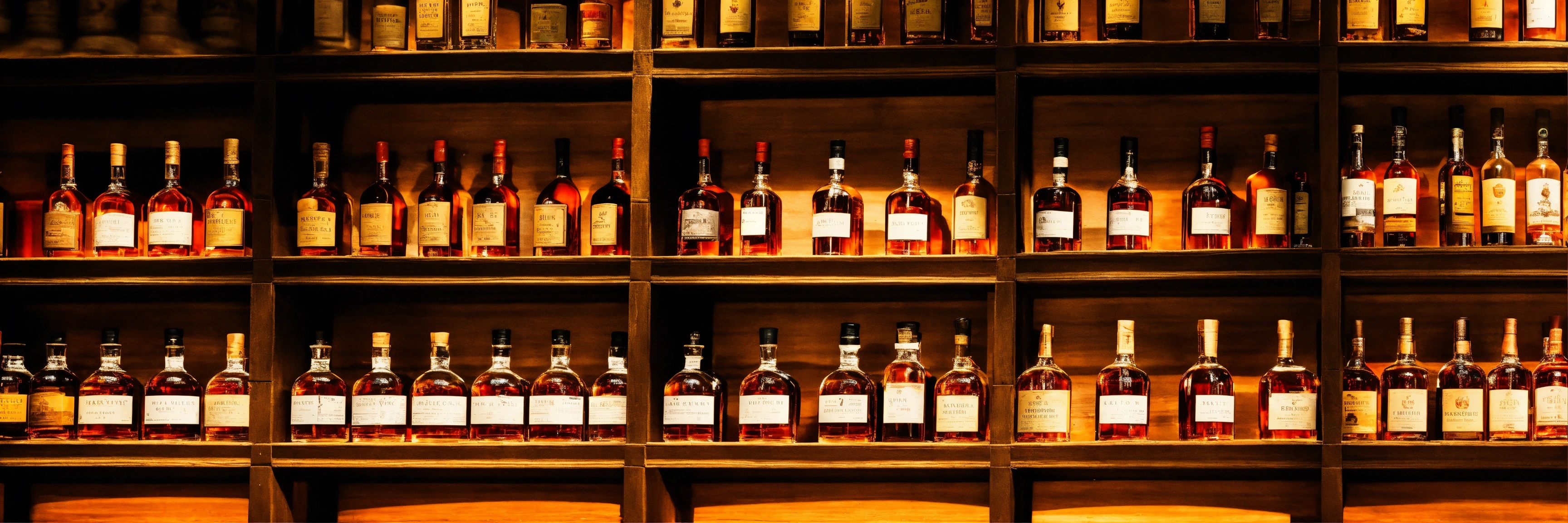 Lexica - Rum cellar bottles