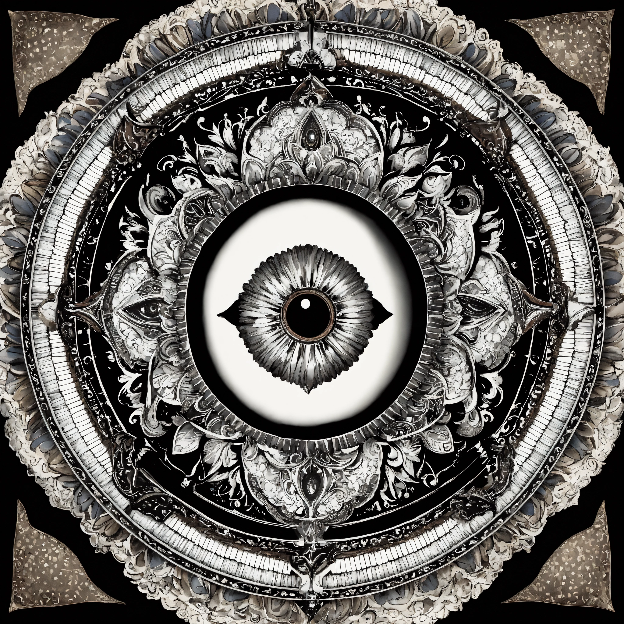 Lexica - Eye of insight, mandala, highly detailed