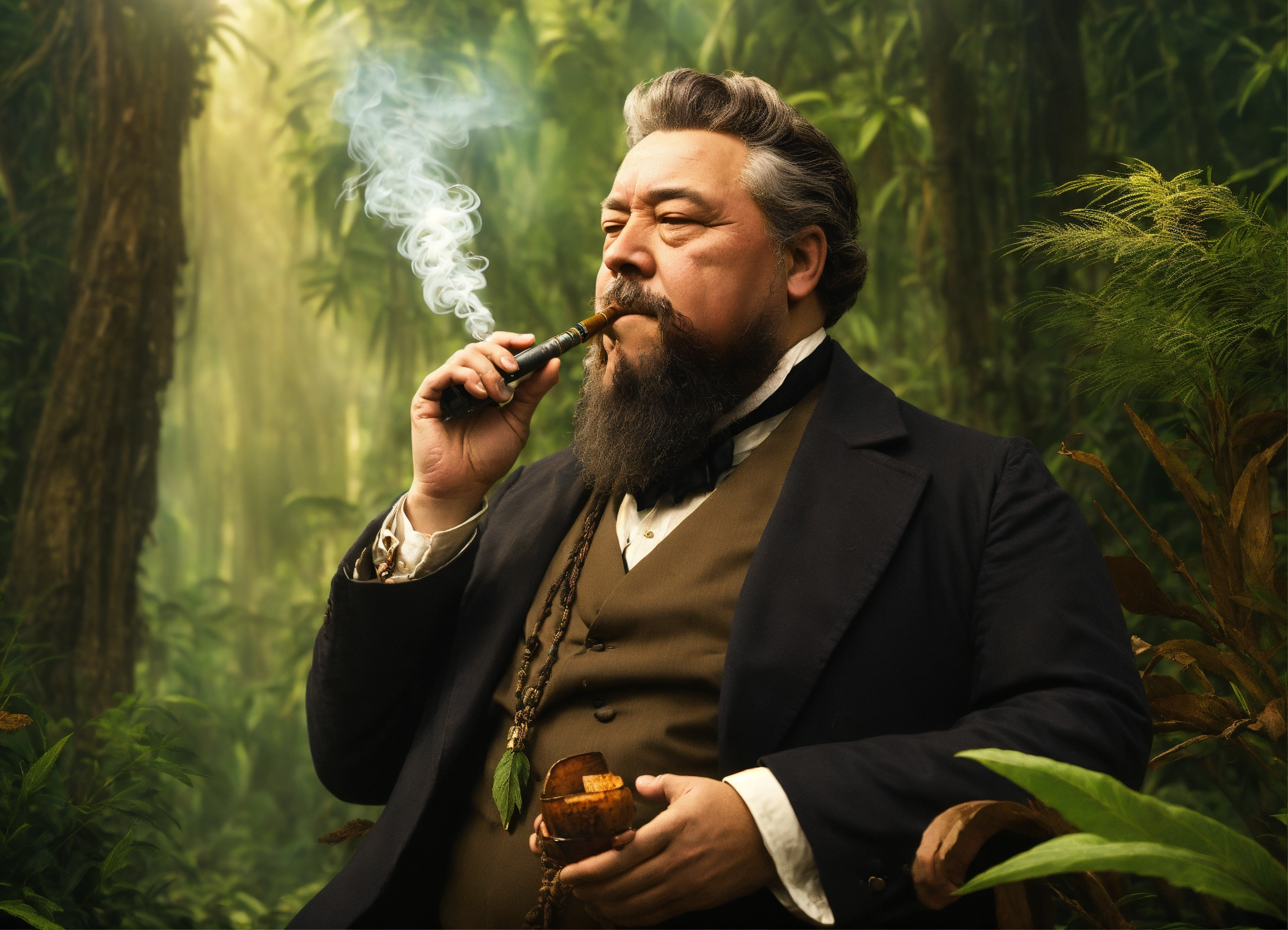 Lexica - Charles Spurgeon, Digital Art. Medium Shot. He's depicted ...