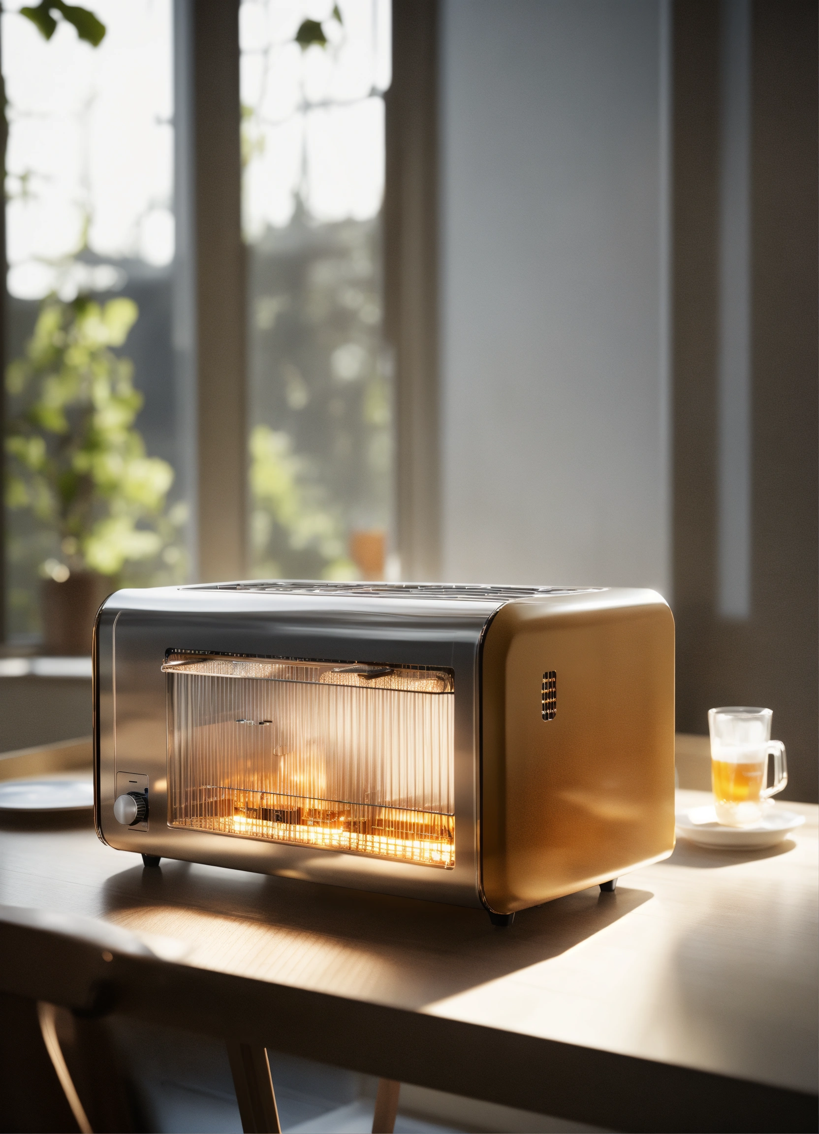 Lexica - A stunning, translucent polycarbonate toaster designed by ...