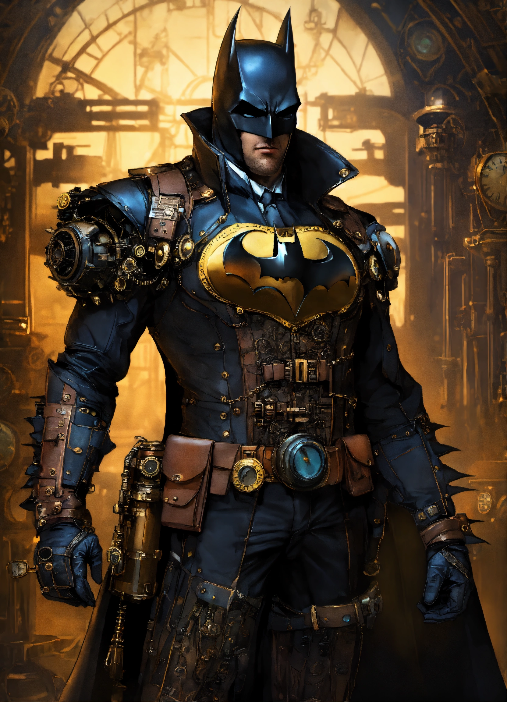Lexica - A steampunk Batman with a mysterious background