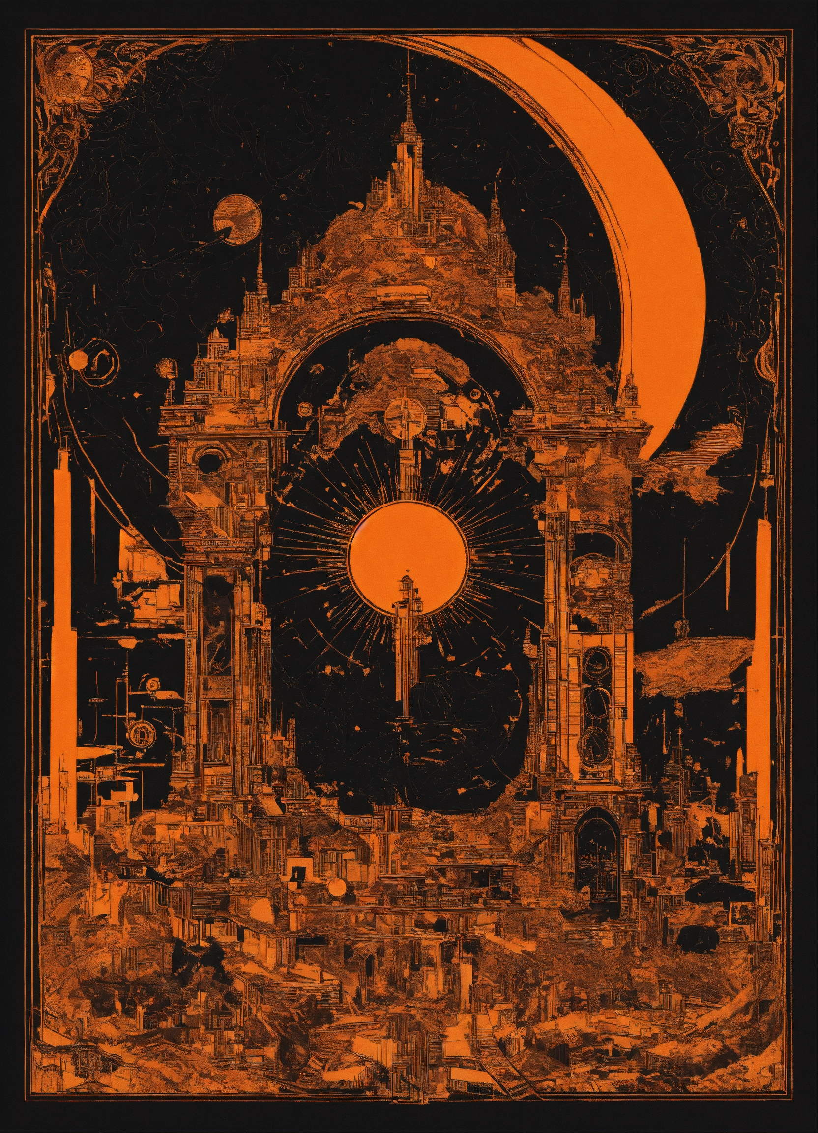 Lexica - Imagine CD album Compact Disc, color black and orange, title ...