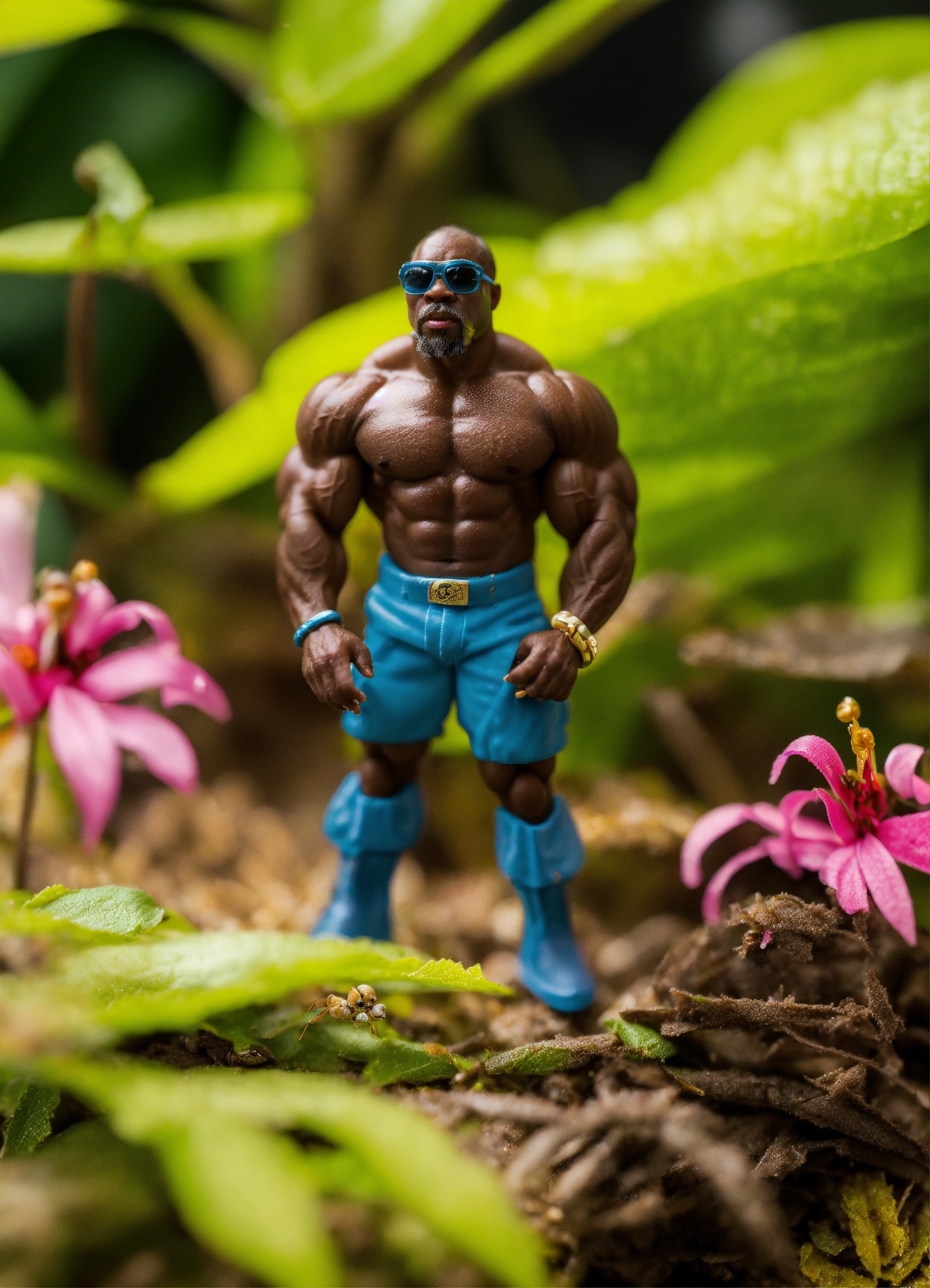 Lexica - 1 inch Bug size Shrunk tiny shrinking micro Rapper fairy toy ...