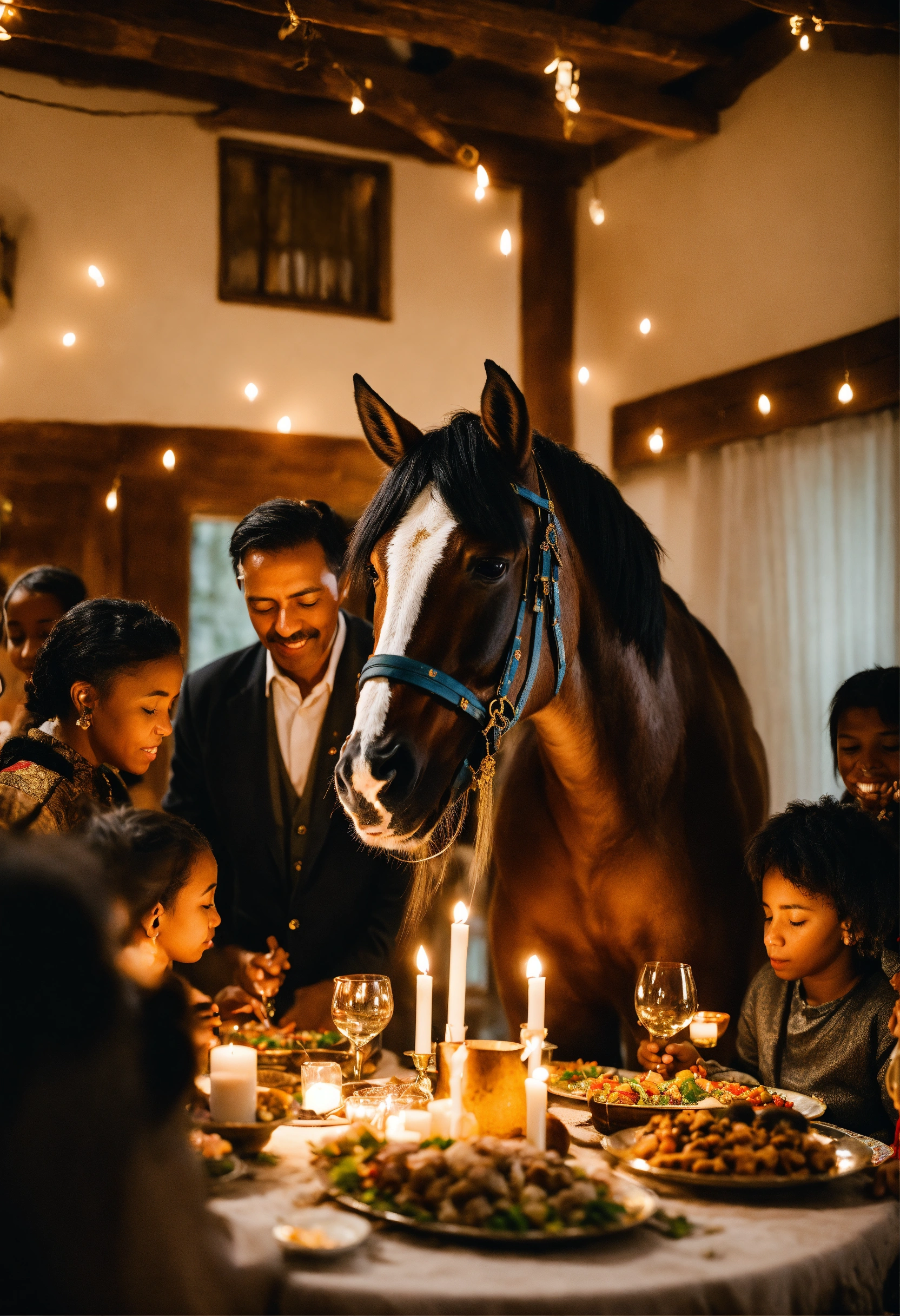 Lexica - "President Turlu the African Pony at a Family Feast ...