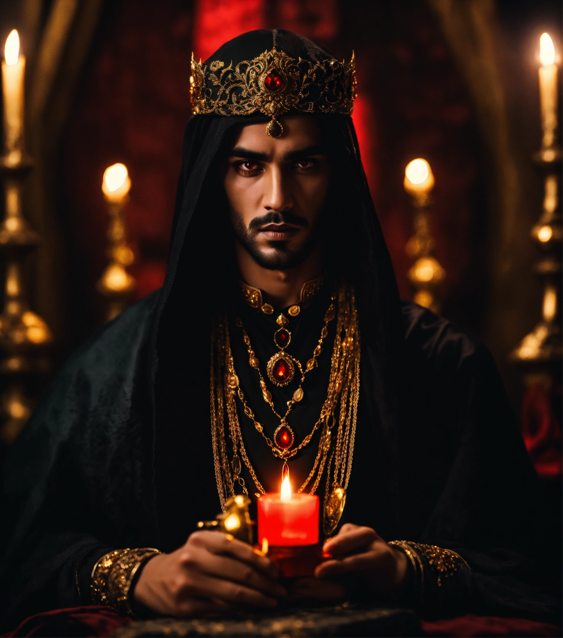Lexica - Dark, mysterious and dramatic headshot of a young handsome ...