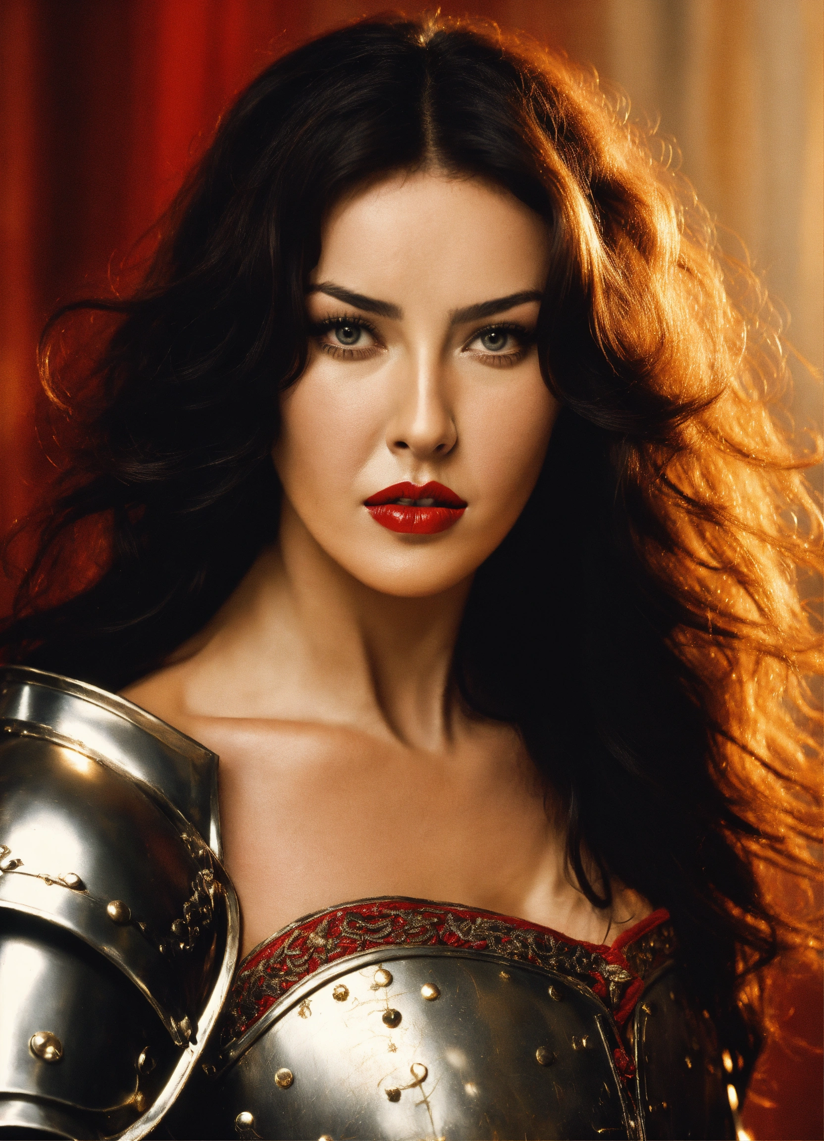 Lexica - Photo quality portrait of young beautiful monica bellucci as a ...