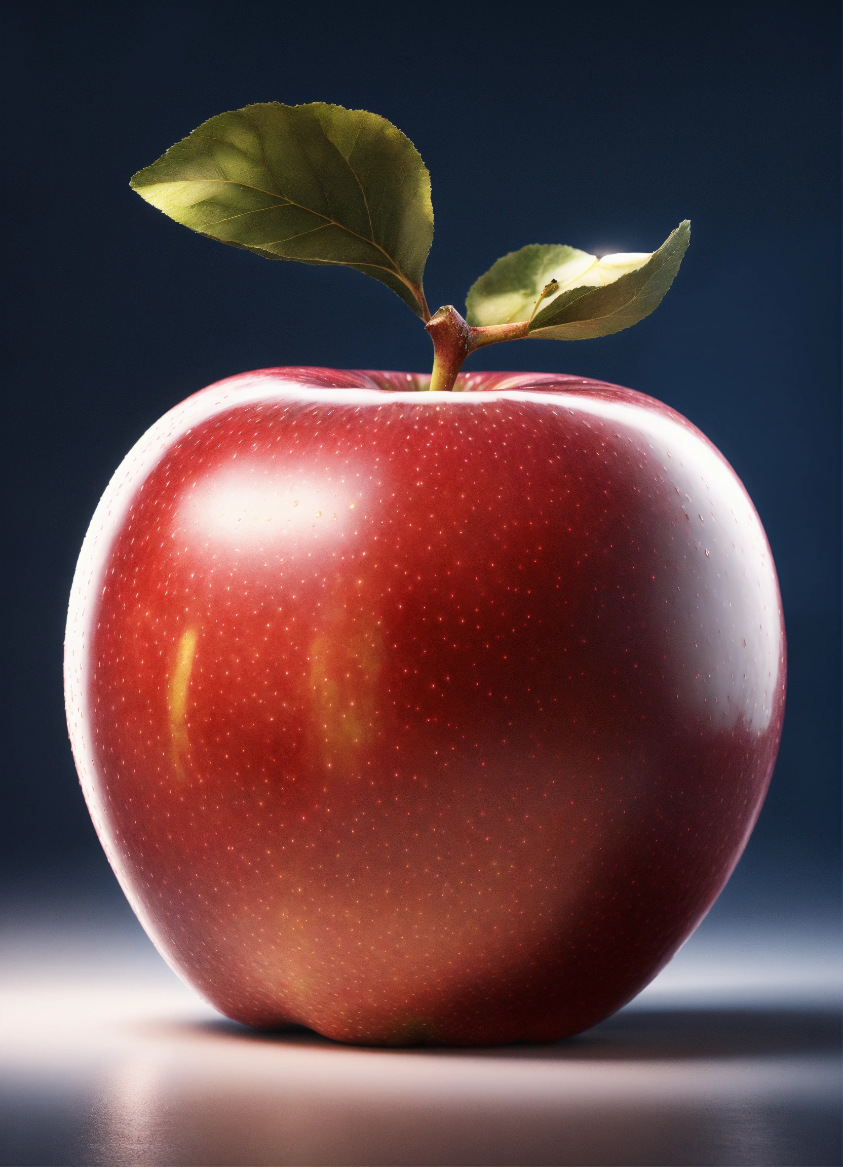 Lexica - An apple, front view, studio photo, hyper realistic, fashion ...