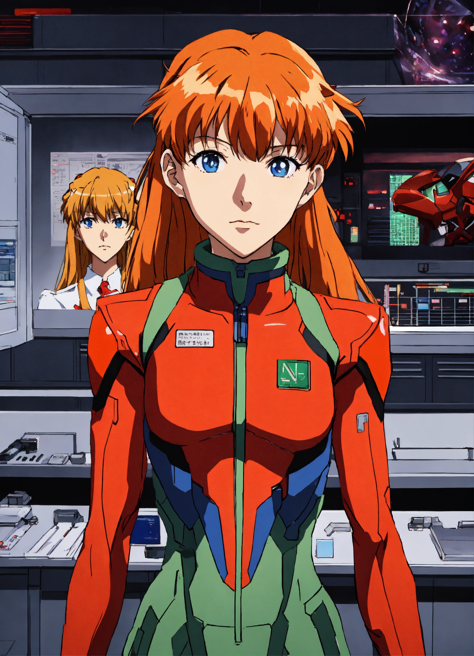 Lexica - Portrait of Asuka Langley Soryu from Neon Genesis Evangelion ...