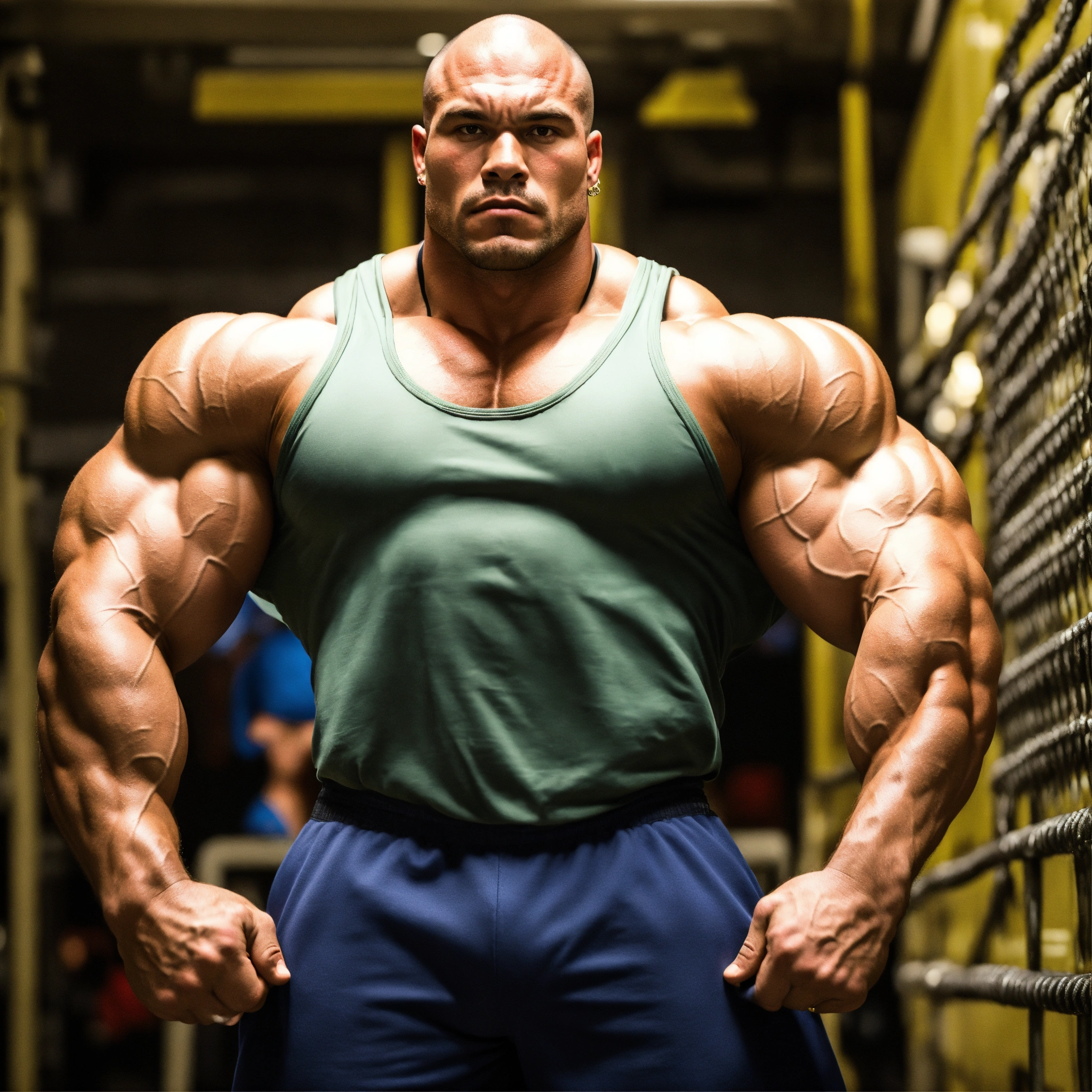 Lexica - 30-year-old man with big muscles, big bodybuilder, body like a ...