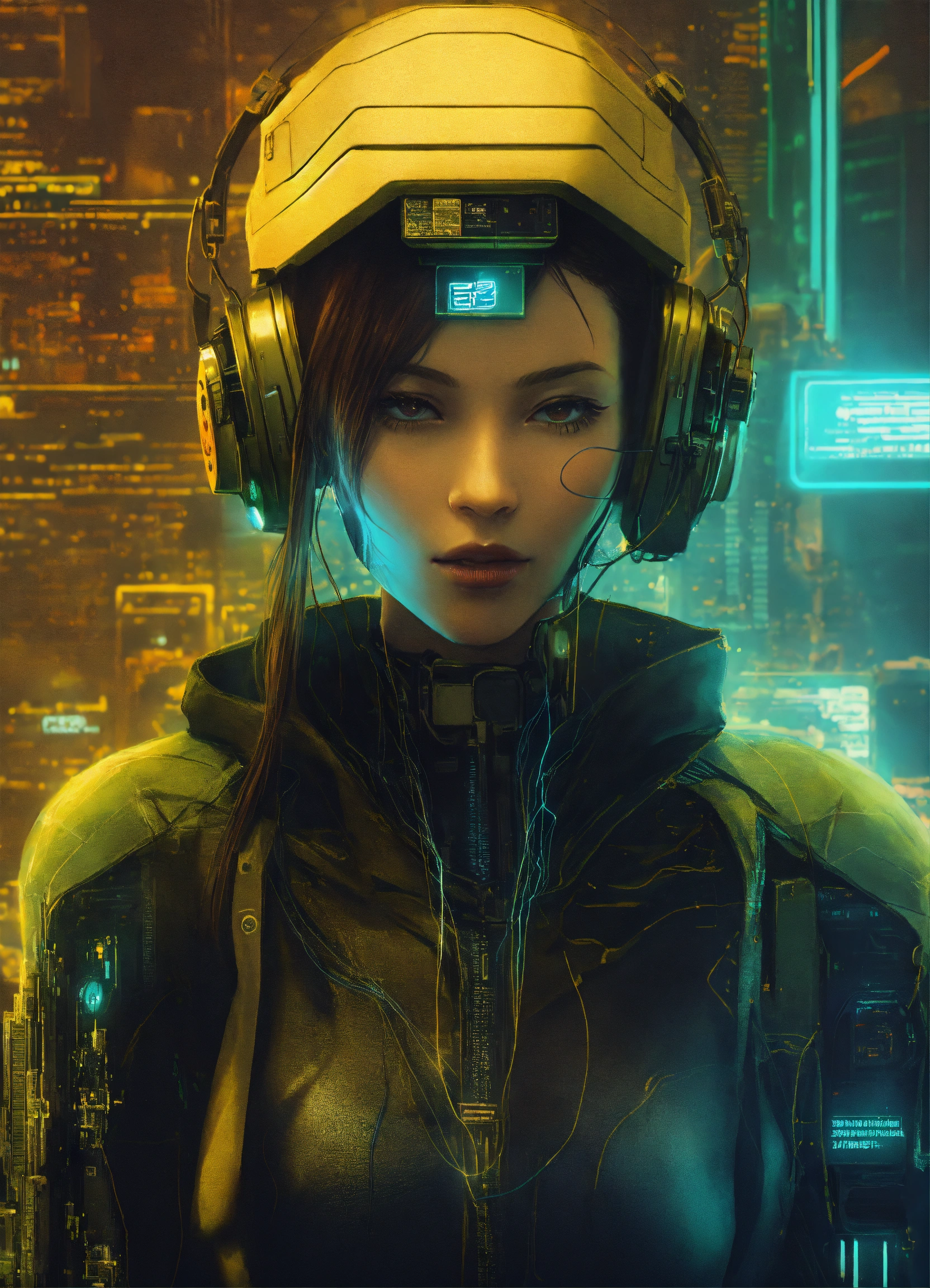 Lexica - Information flowing freely like electricity on the web, cyberpunk