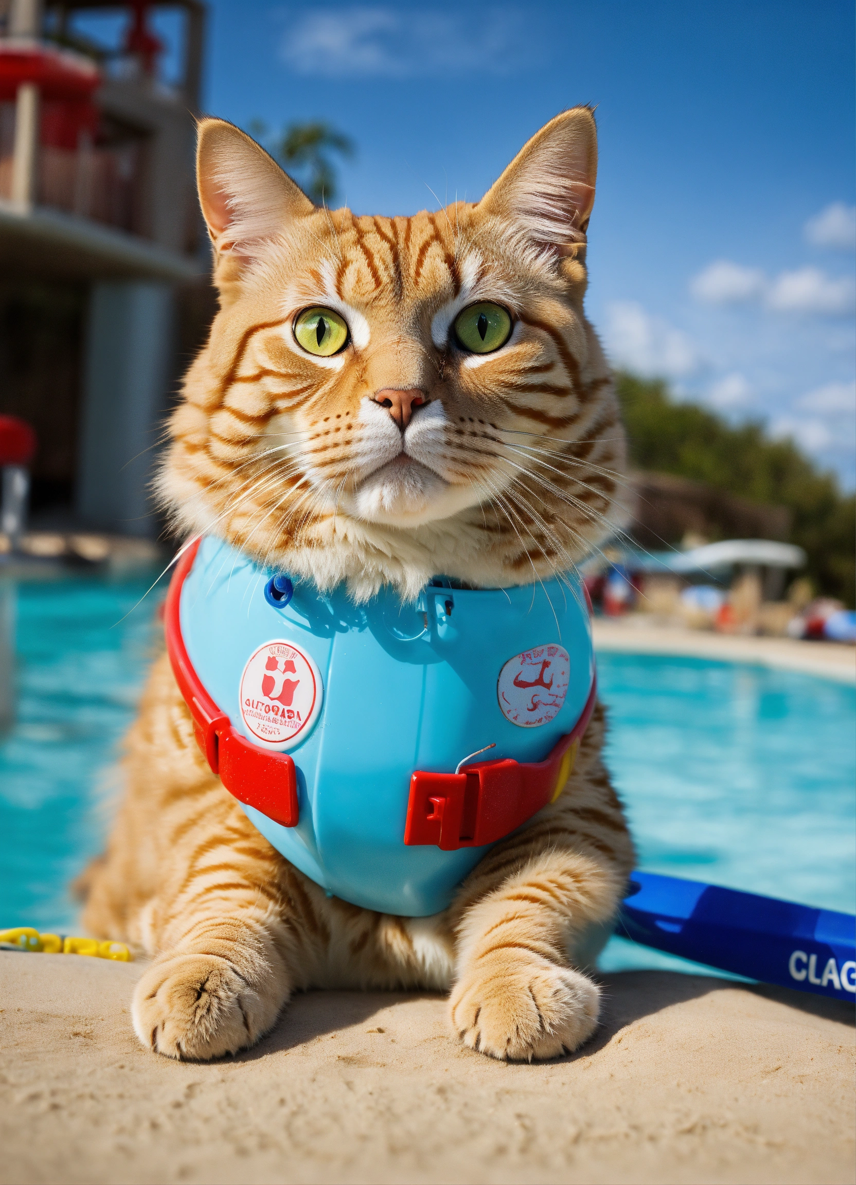 Lexica - Cat is Lifeguard