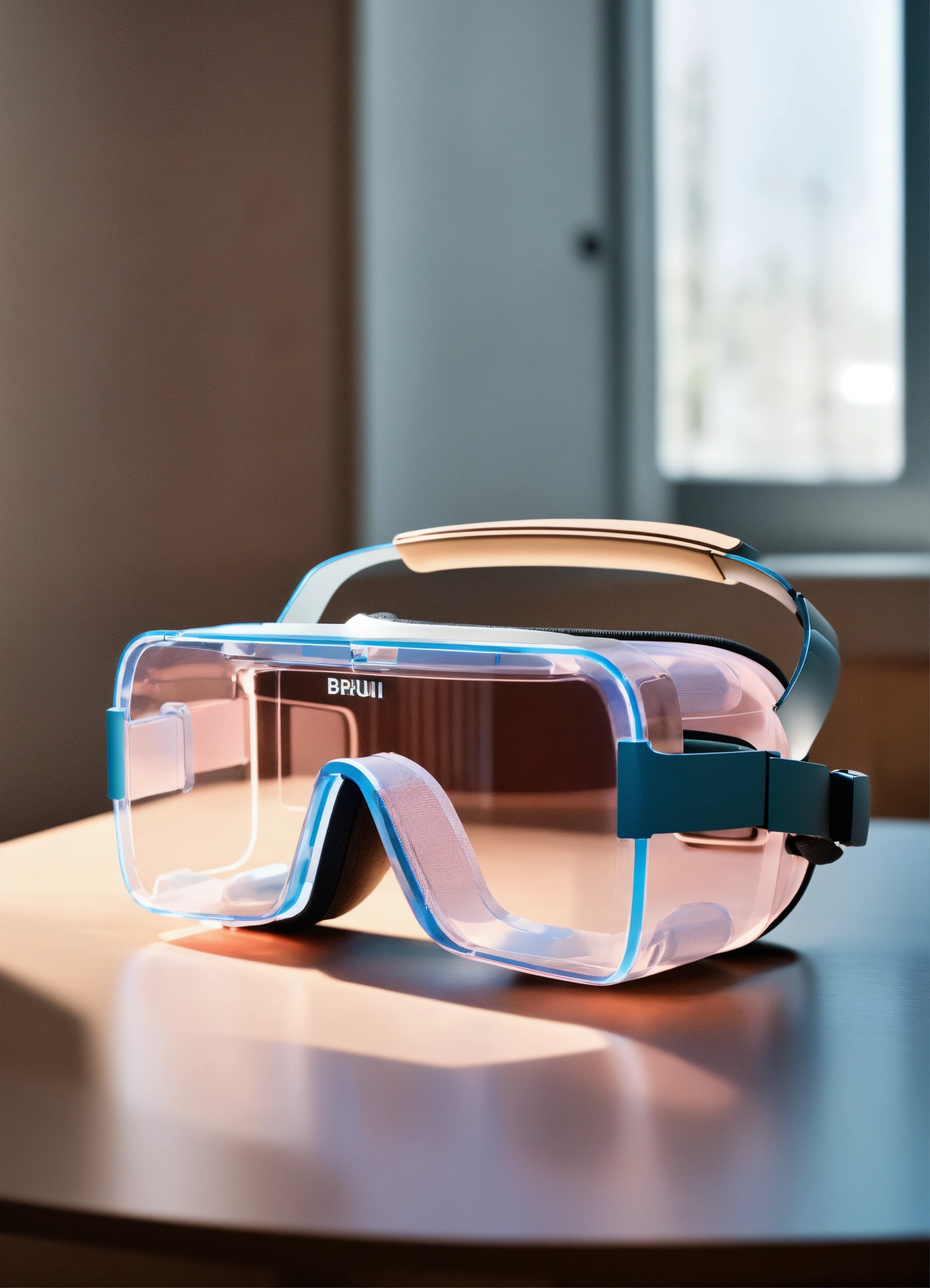 Lexica - A stunning, minimalist, thin, pastel translucent glass VR ...