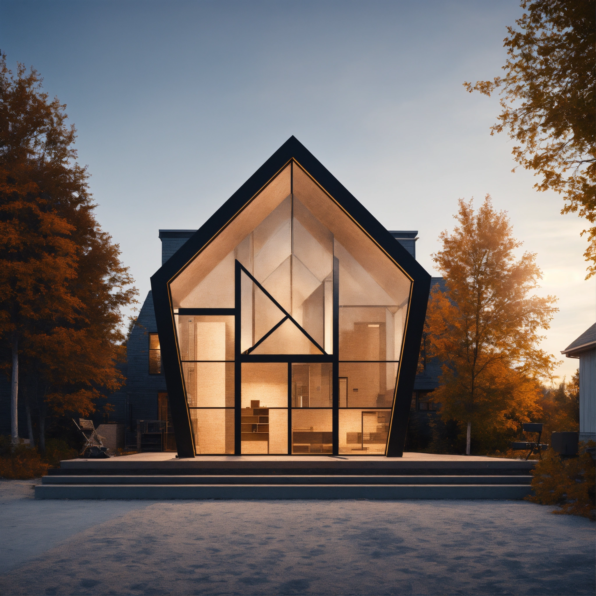 Lexica - A geometric minimalistc logo for a contractor based in Canada ...