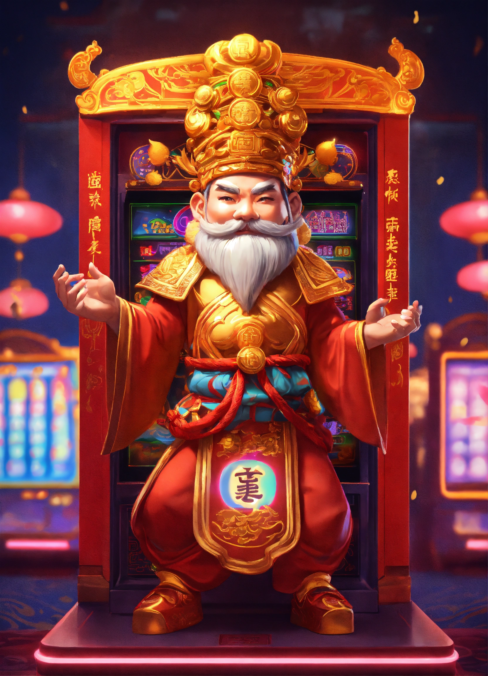 Lexica - Cutie,Q version character God of riches in Chinese culture ...