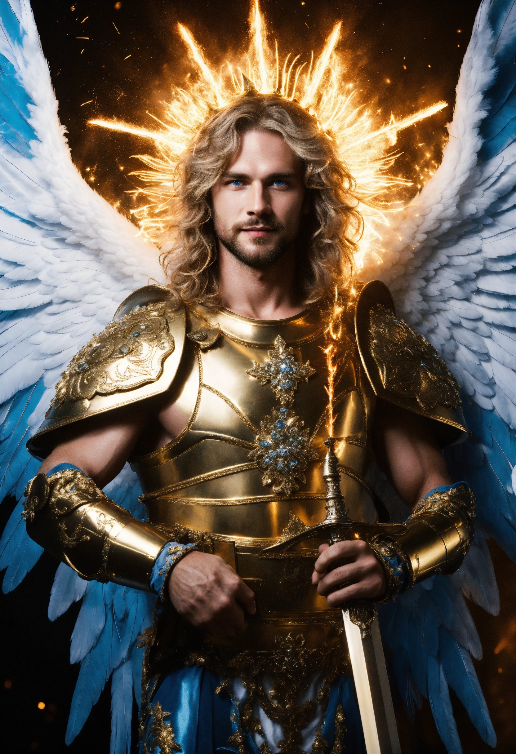 Lexica - Surrealistic photographic portrait of robust fit masculine ...